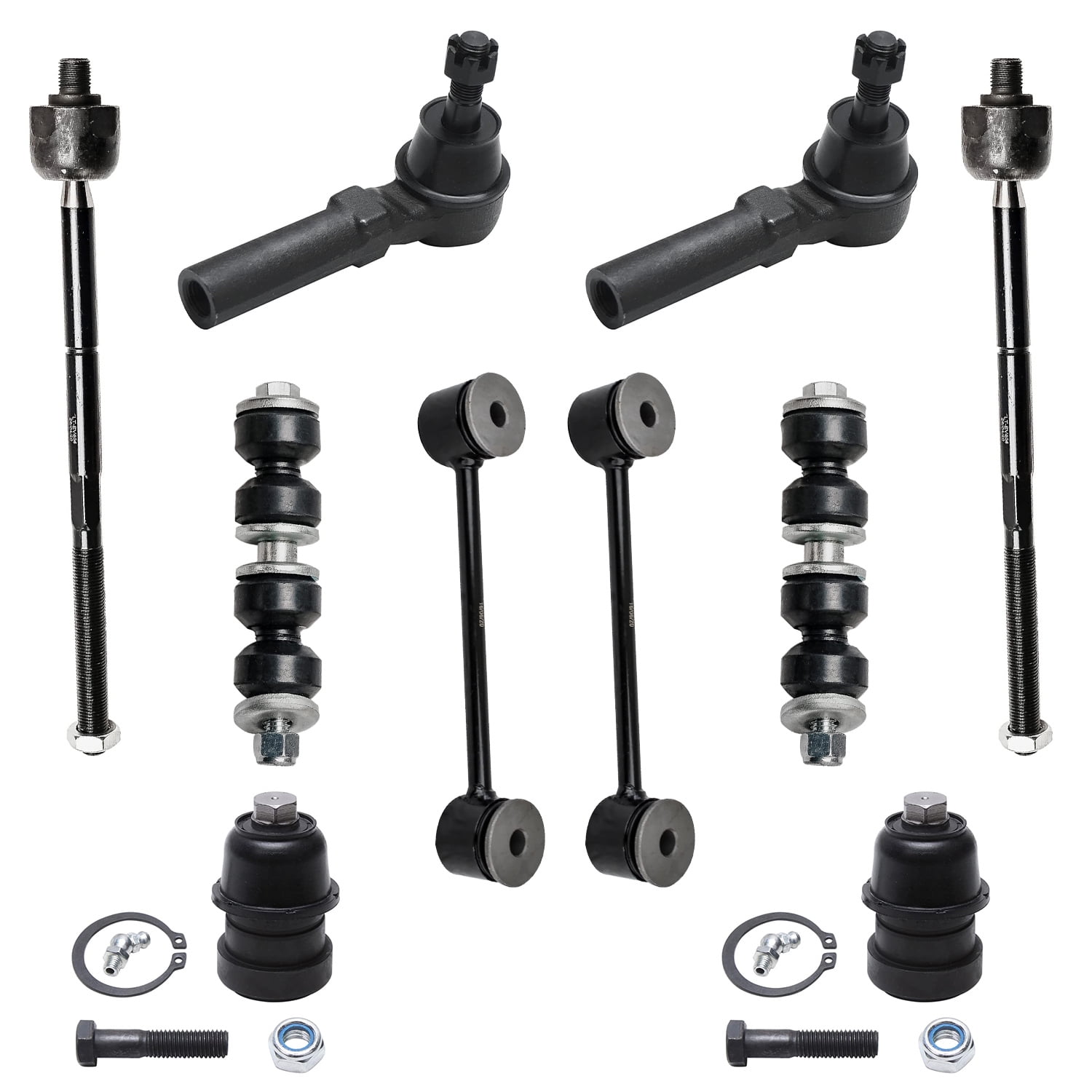 Detroit Axle - 10pc Front Suspension Kit for 01-10 Chrysler PT Cruiser ...