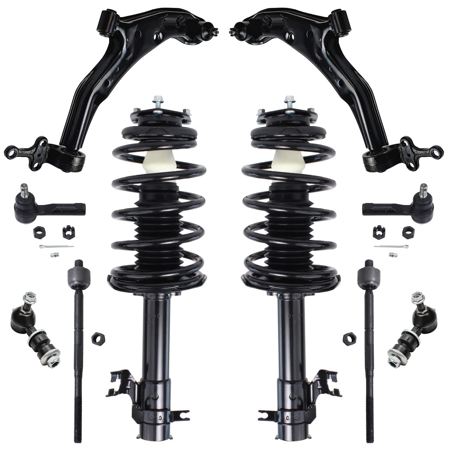 Detroit Axle - 10pc Suspension Kit for 2002-2006 Nissan Sentra 2003 ...