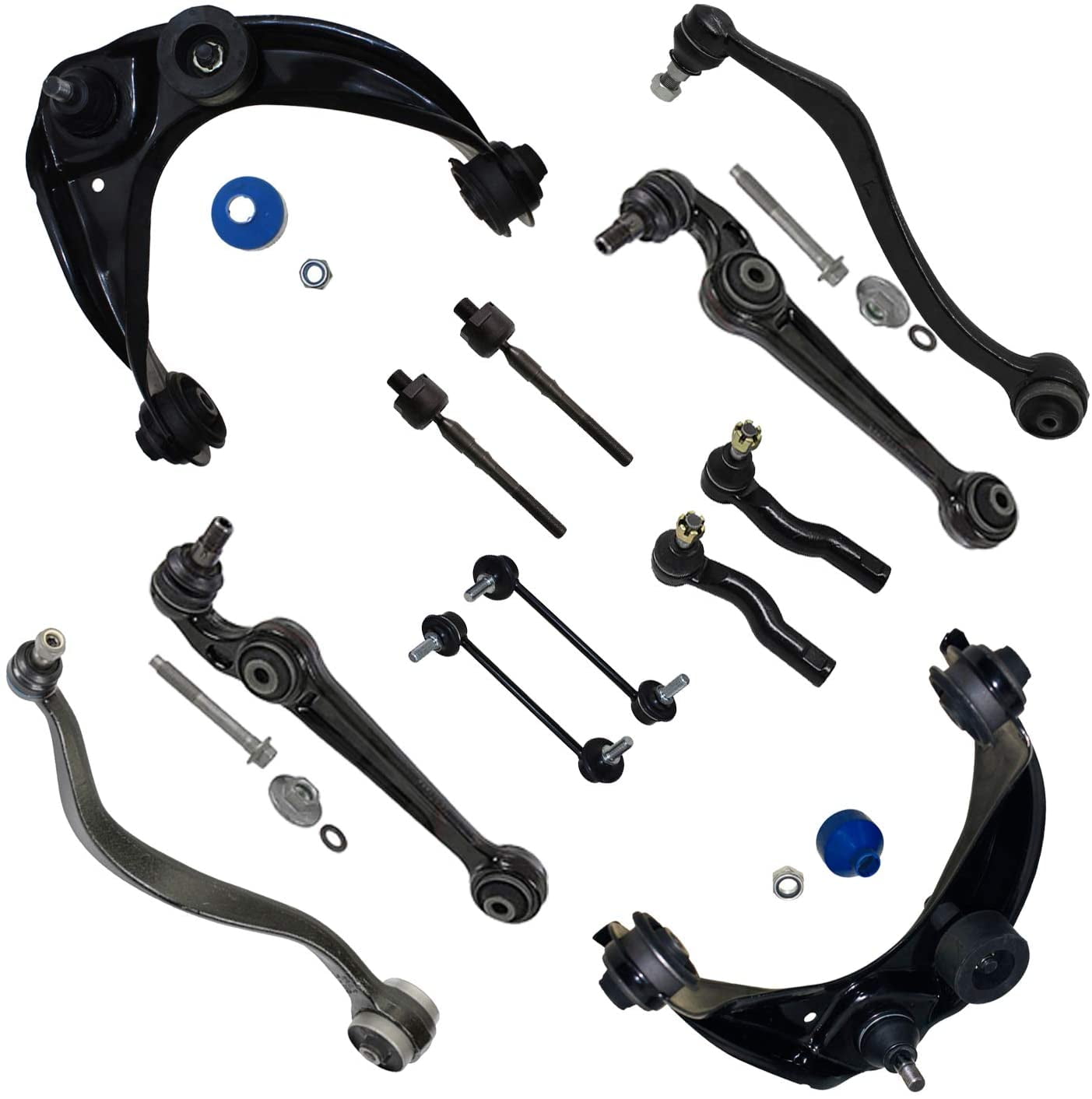 Detroit Axle - 12pc Front End Kit for 06-07 Ford Fusion Mercury Milan ...