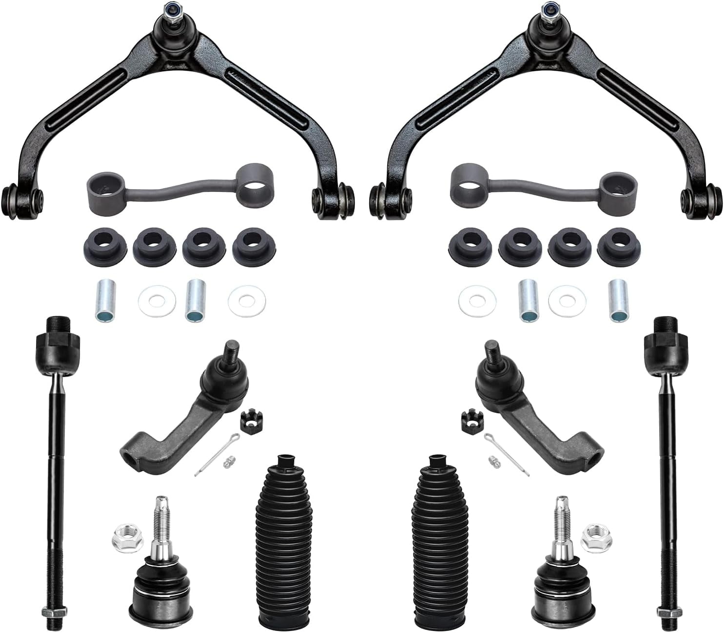 Detroit Axle - 12pc Front End Kit for 2002 2003 2004 Jeep Liberty, 2 ...
