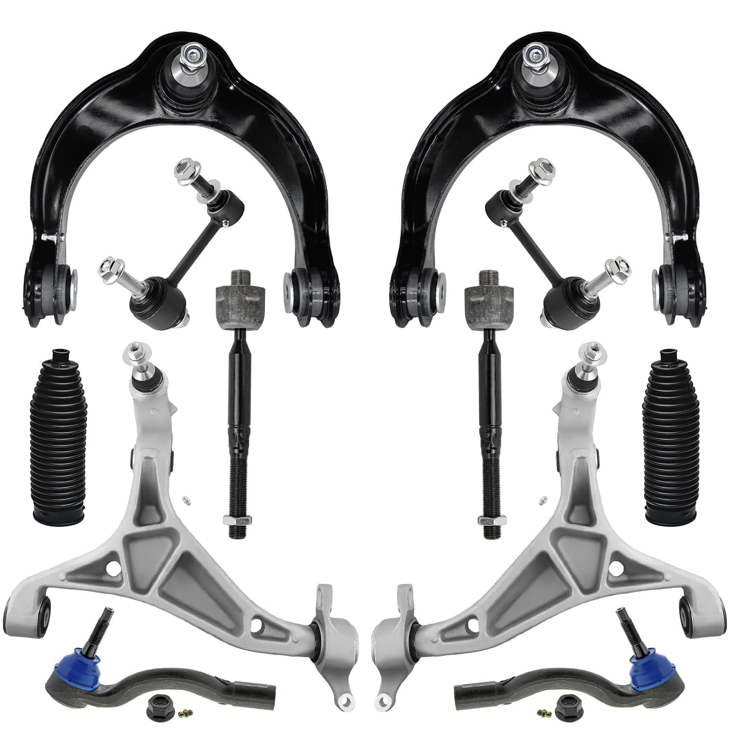 Detroit Axle - 12pc Front End Kit for Jeep 2016-2020 Dodge Durango ...