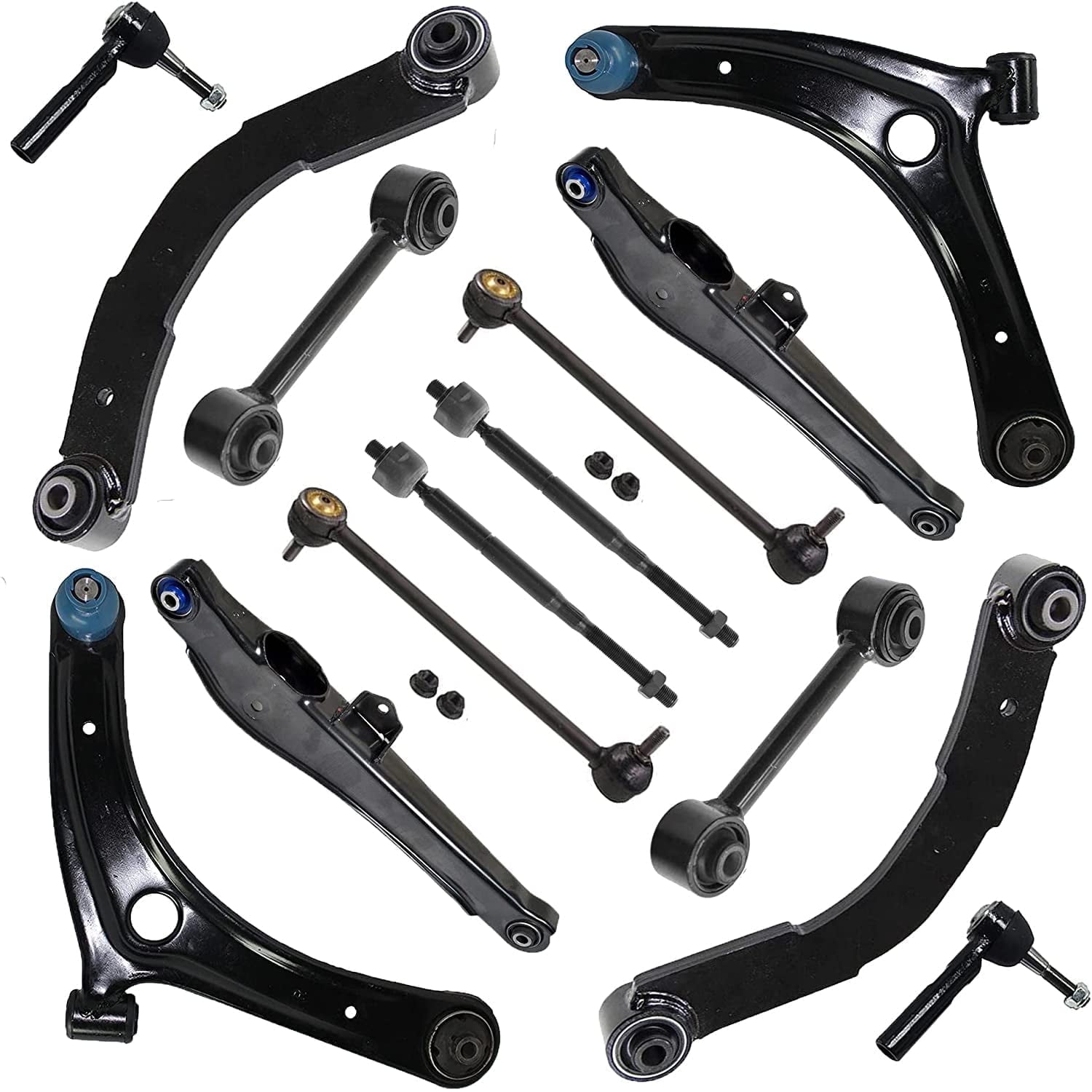 Detroit Axle - 14pc Front Suspension Kit for Dodge Caliber, Jeep ...