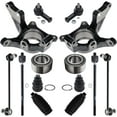 Detroit Axle - 14pc Front Loaded Knuckles Kit for 2001 2002 2003 2004 ...