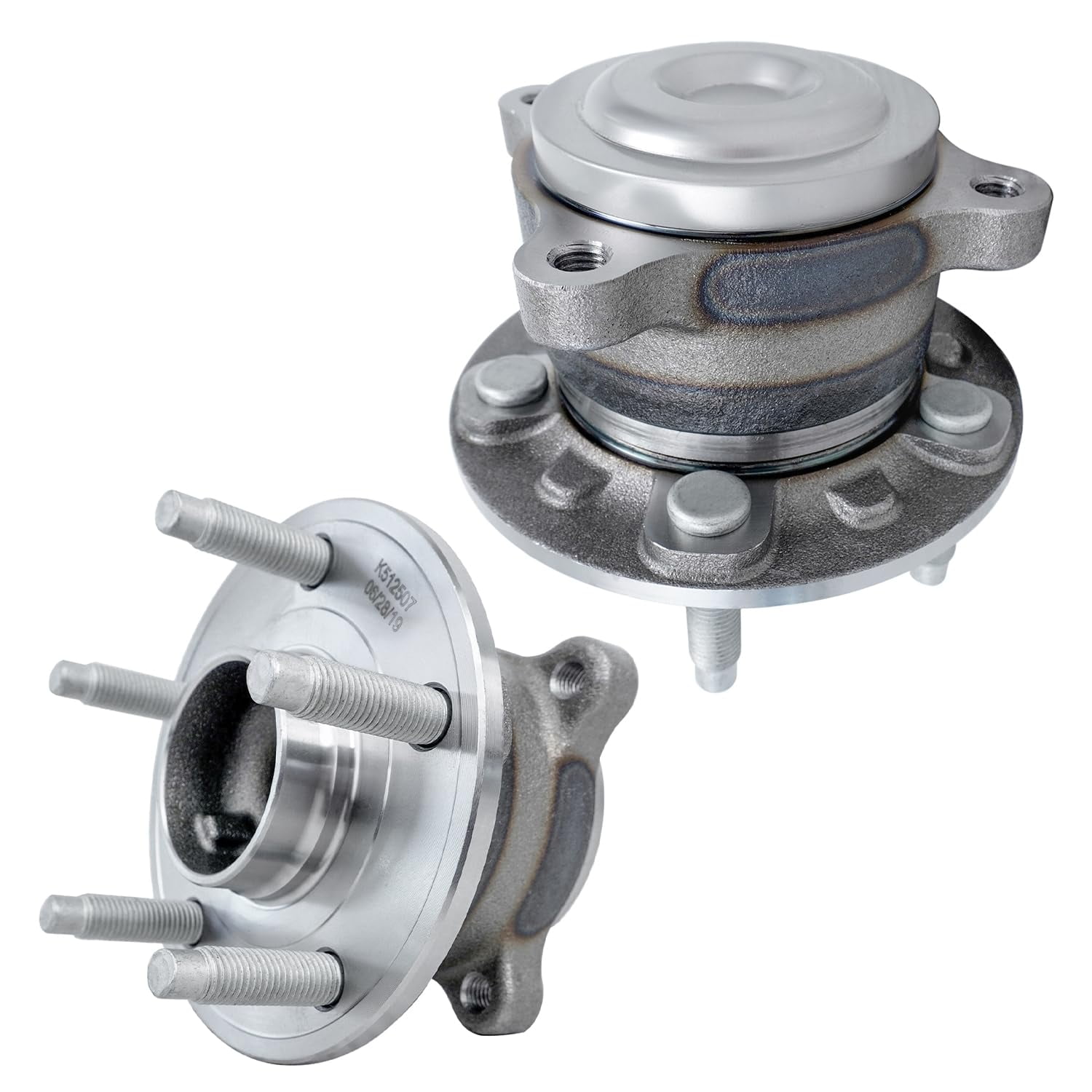 Detroit Axle - 15" Wheels Rear Wheel Bearing Hub Assembly Suspension ...