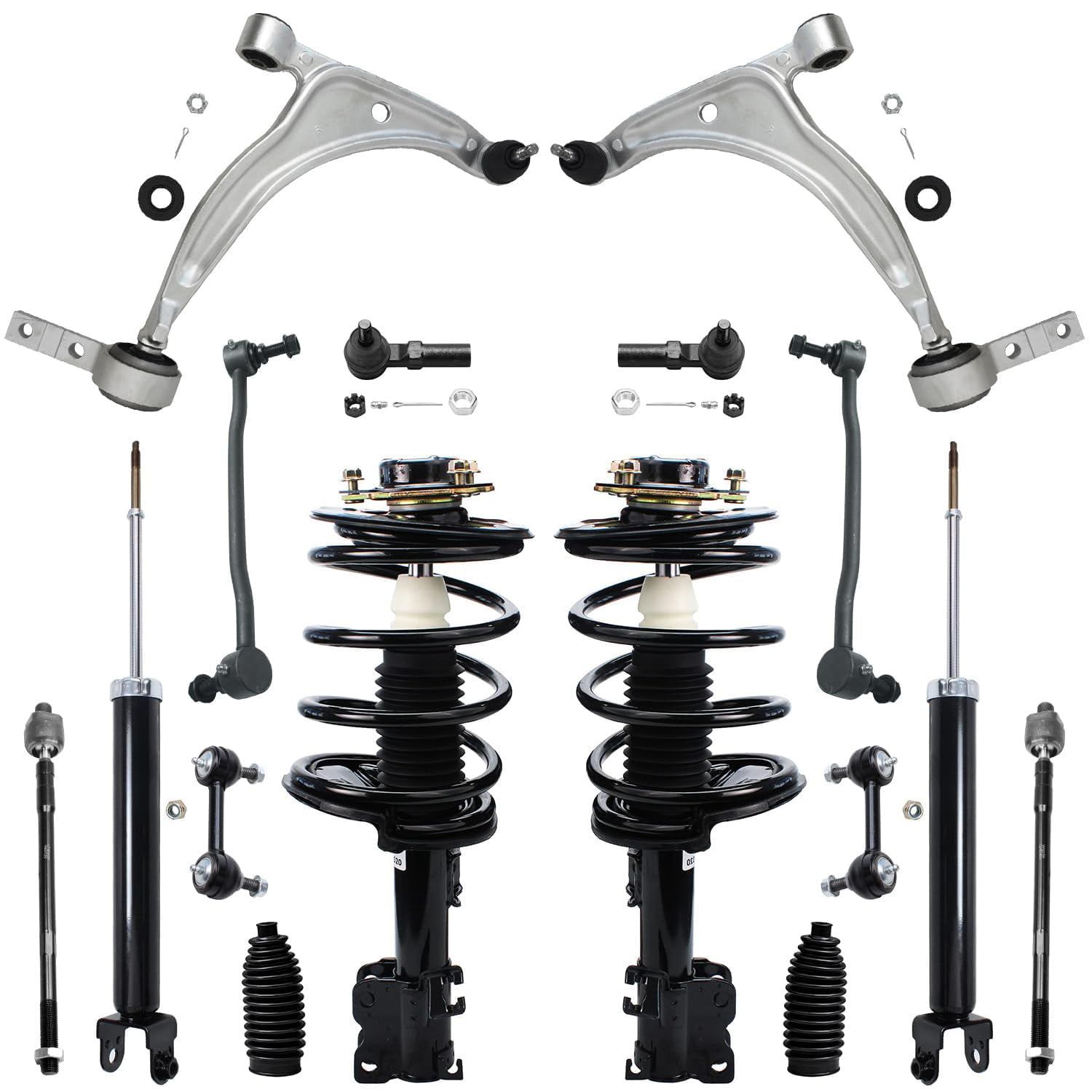 Detroit Axle - Suspension Kit for 2002-06 Nissan Altima 2.5L: Struts ...