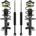 Detroit Axle - 2.4L Front Struts Rear Shocks for 2015 2016 2017 ...