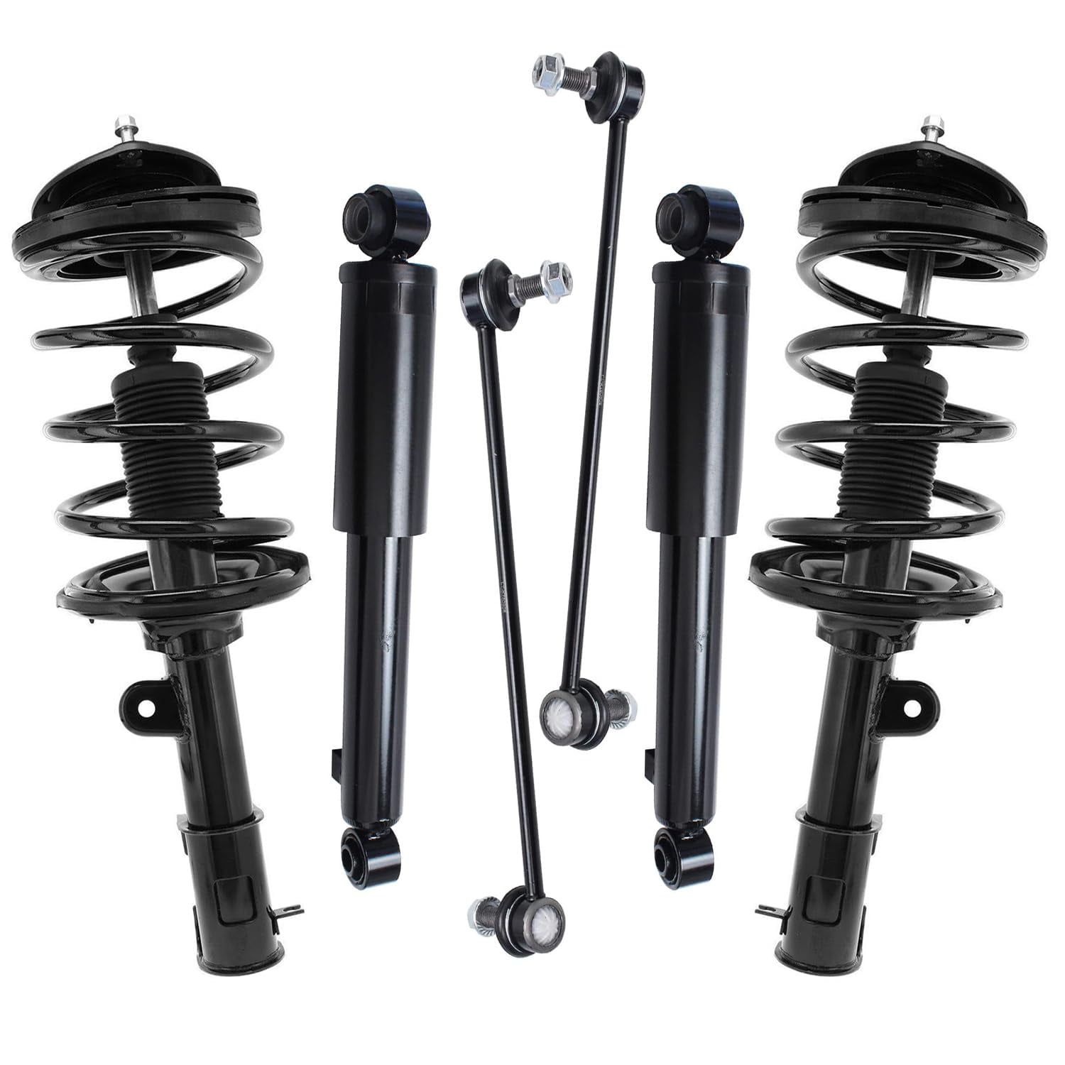 Detroit Axle - 2.7L Struts Suspension Kit for Hyundai 2007 2008 2009 ...