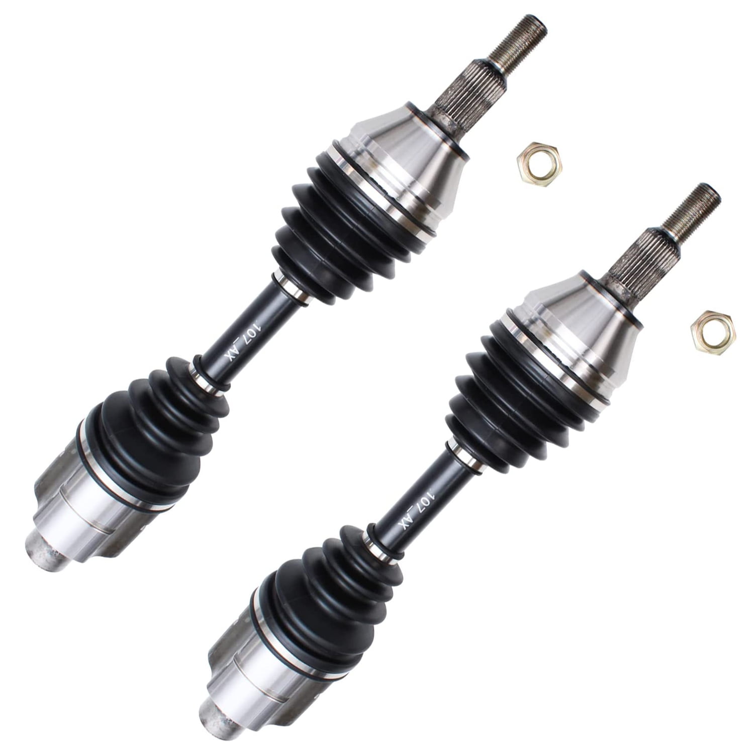 Detroit Axle - 4WD Pair Front Driver & Passenger Sides CV Axle Shafts ...