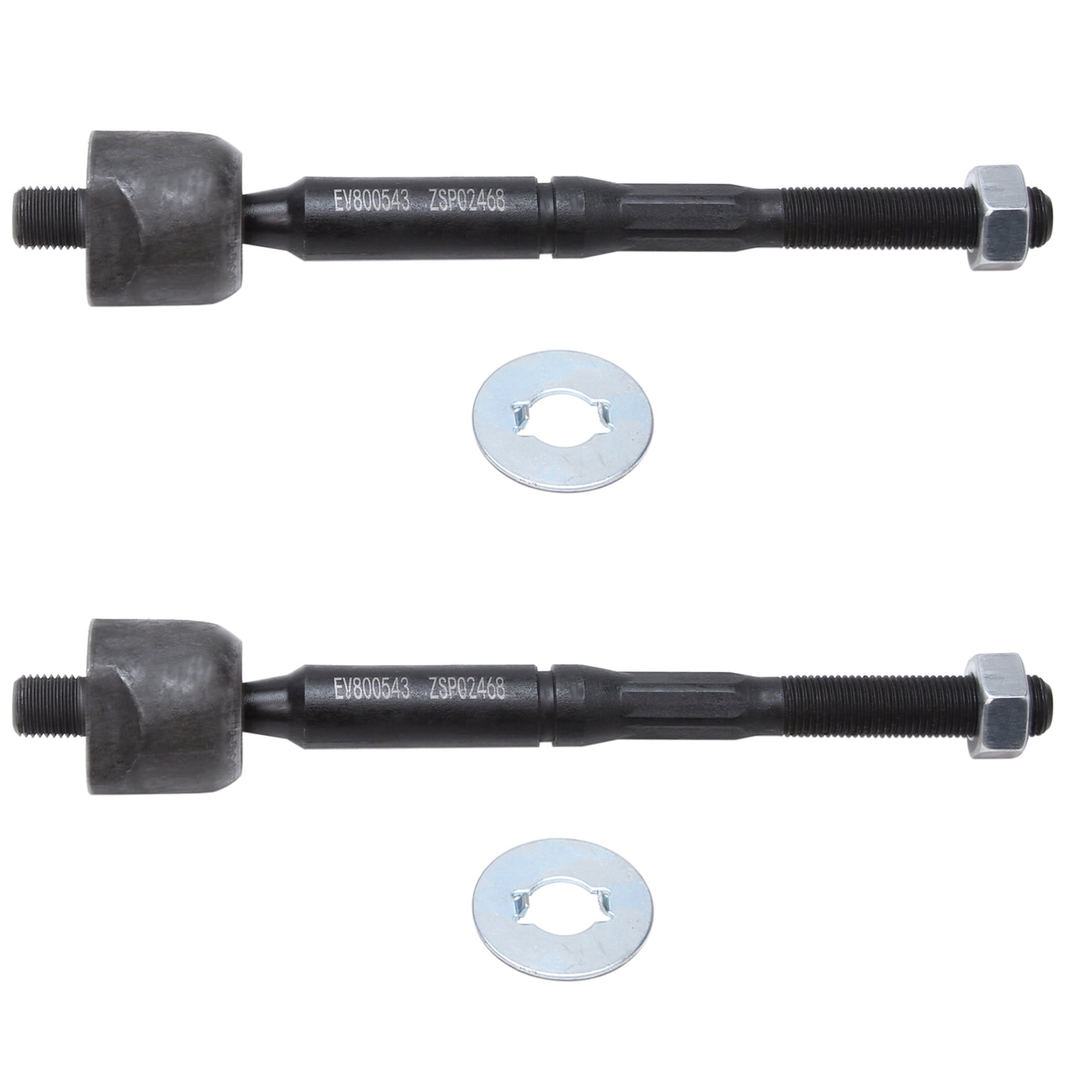 Detroit Axle - 2 Front Inner Tie Rods for 2002-2010 Lexus SC430, 2007-2012 Mazda CX-7 Inner Tie ...