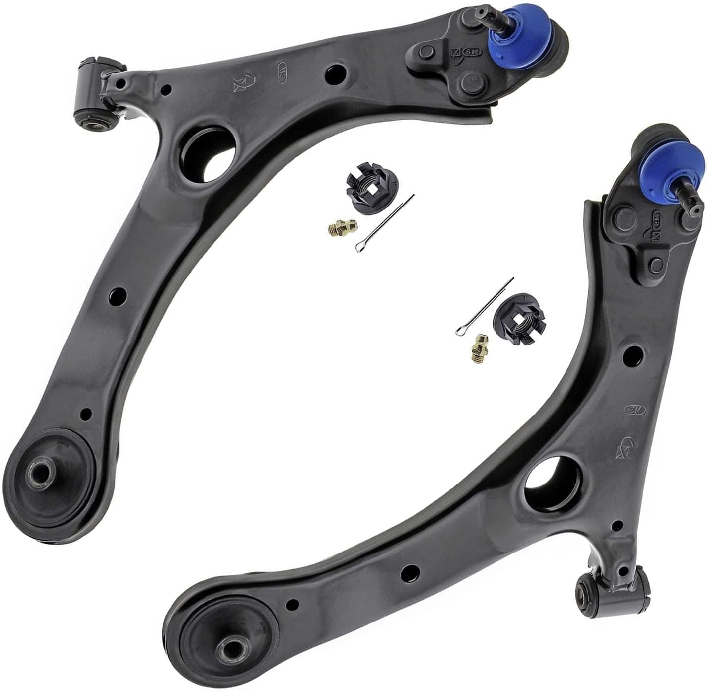 Detroit Axle - 2 Front Lower Control Arms for 2014-2019 Toyota Corolla ...