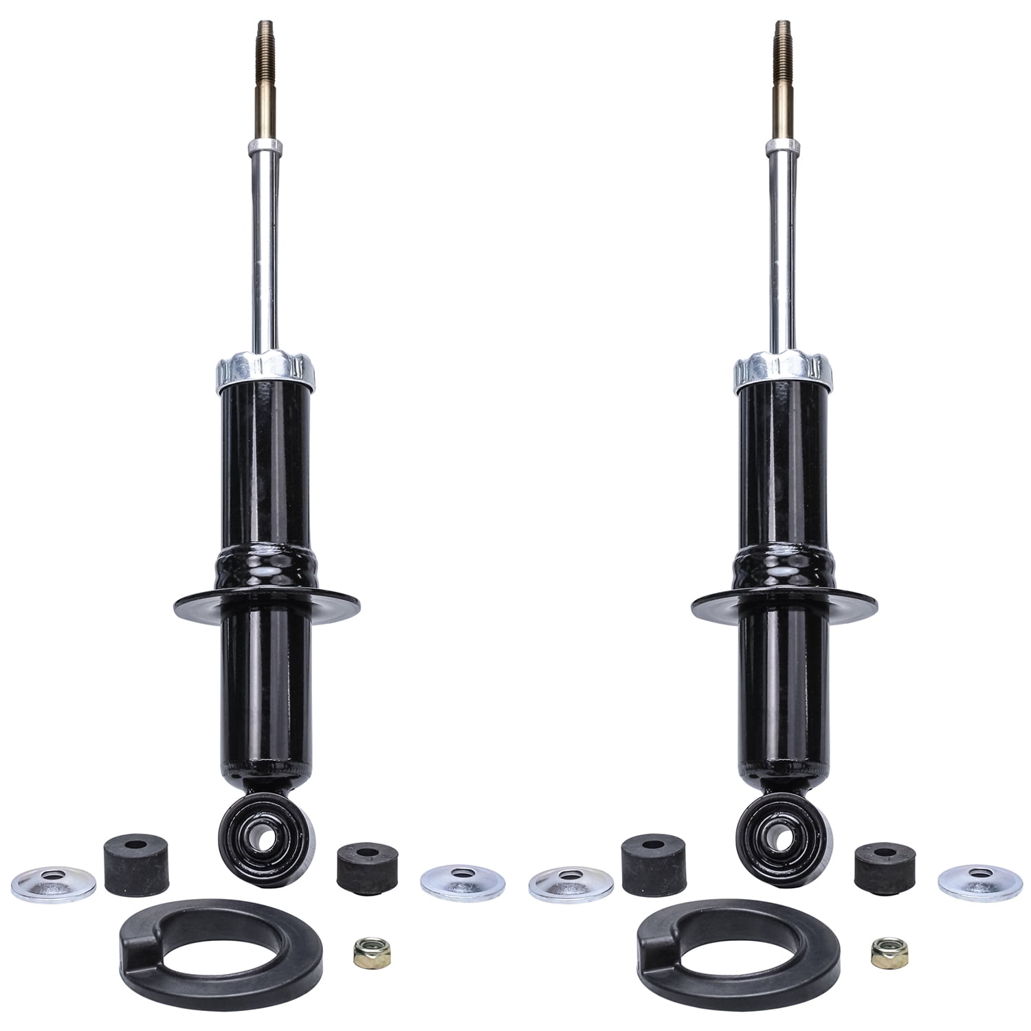 Detroit Axle - 2 Front Shock Absorbers for 2WD 2004-2012 Chevy Colorado ...