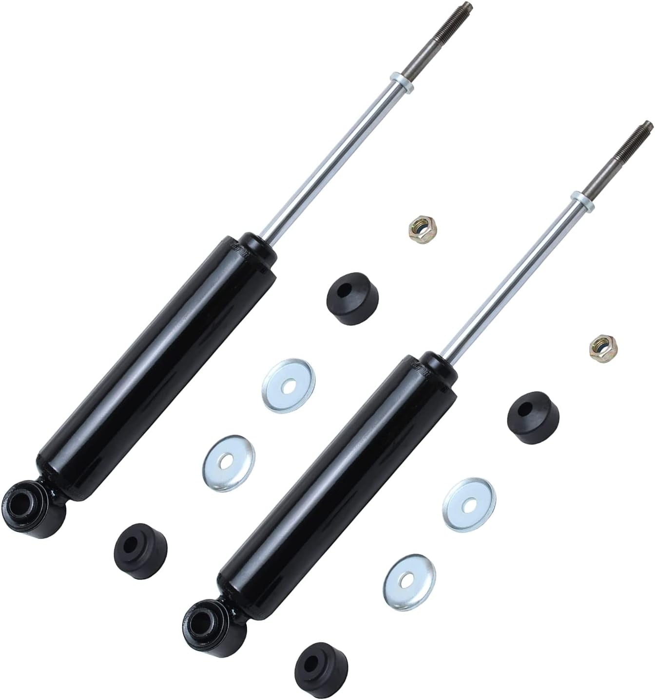 Detroit Axle - 2 Front Shock Absorbers for 4WD 1987-2004 Dodge Dakota ...