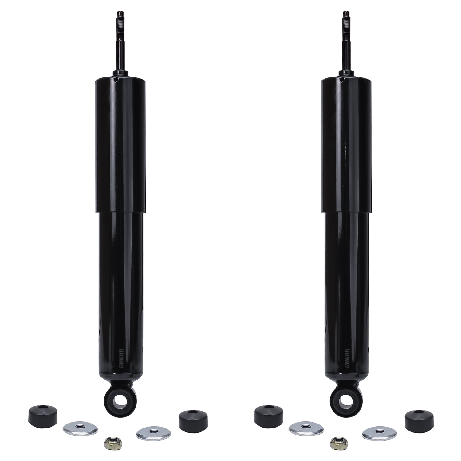 Detroit Axle - 2 Front Shock Absorbers for Ford E-150 E-250 E-250 E-350 ...