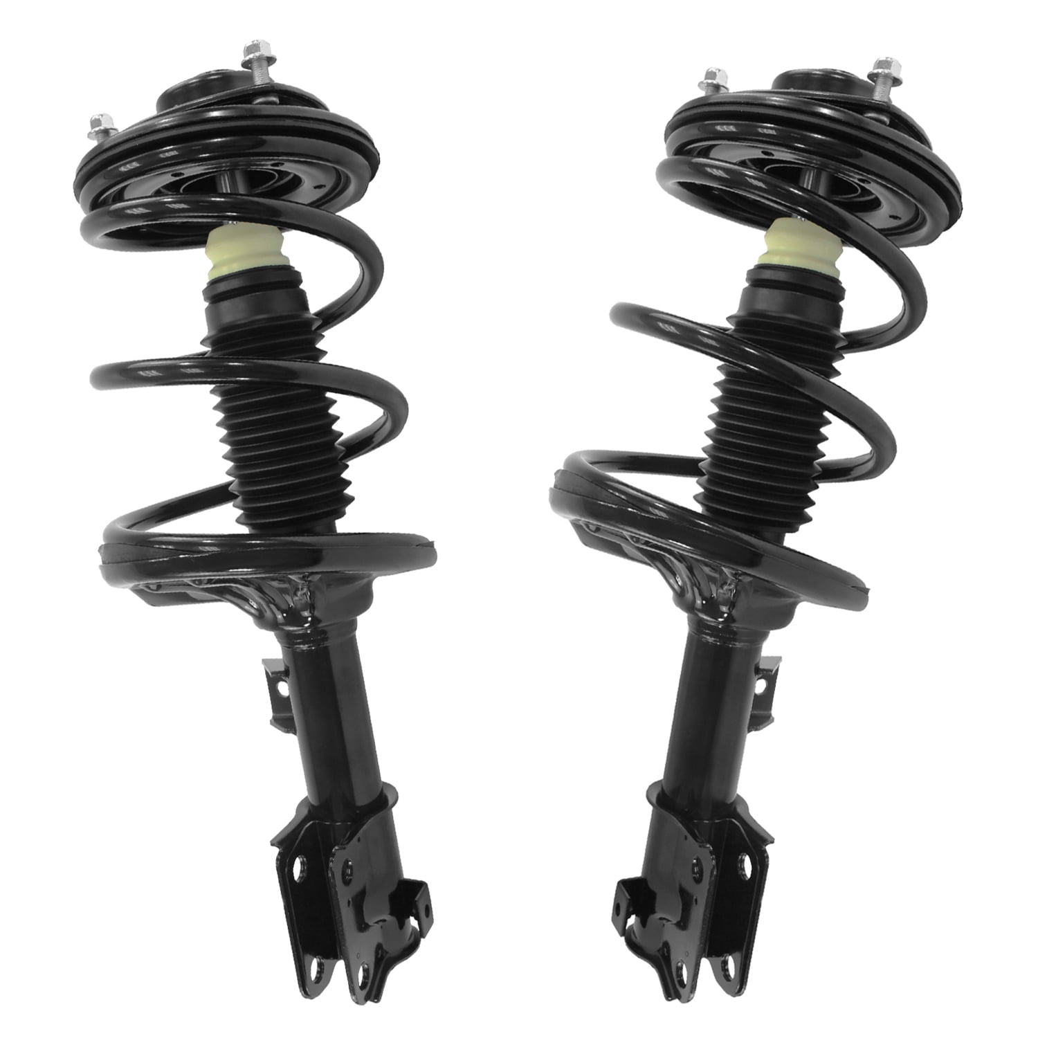 Detroit Axle - 2 Front Struts with Coil Spring for 2006-2012 Mitsubishi Eclipse, 2007 2008 2009 ...