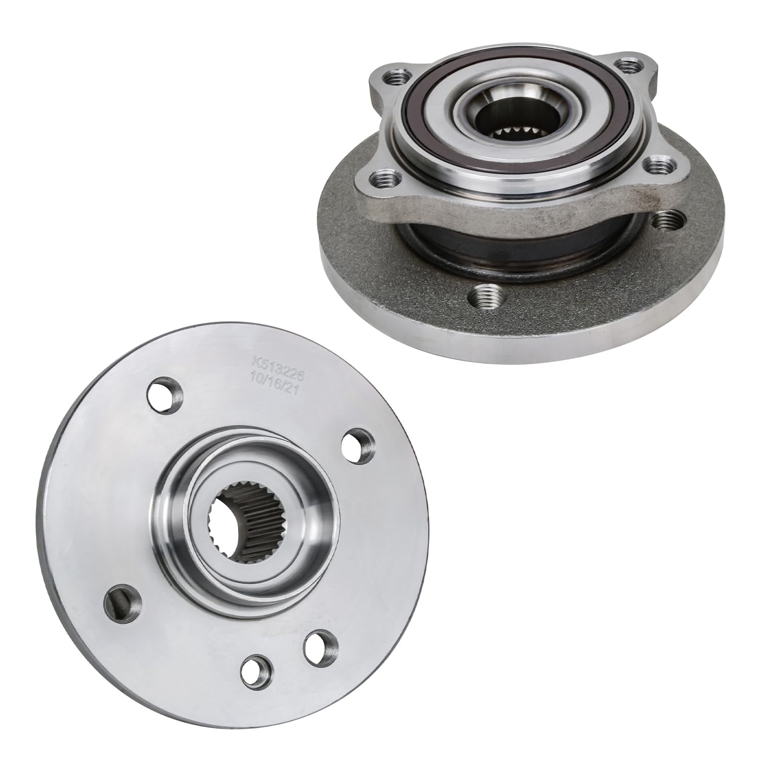 Detroit Axle - 2 Front Wheel Bearing Hubs for 2002-2006 Mini Cooper ...