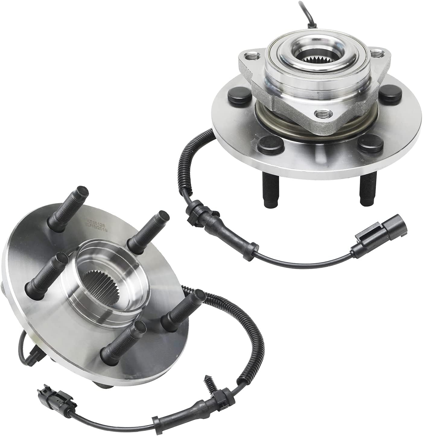 Detroit Axle - 2 Front Wheel Bearing Hubs for 2009-2011 Dodge Ram 1500 ...