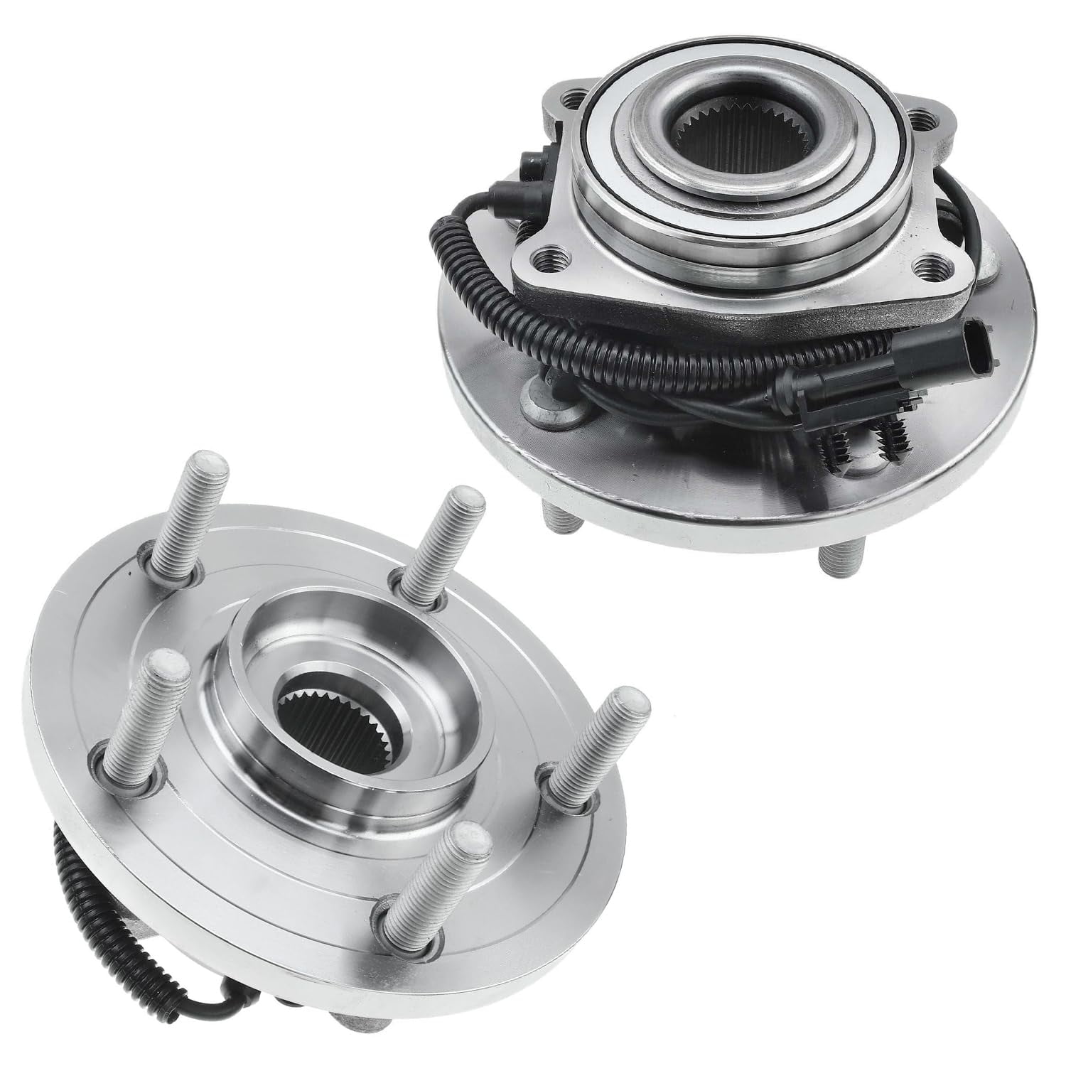 Detroit Axle - 2 Front Wheel Bearing Hubs for 2017-2022 Chrysler ...