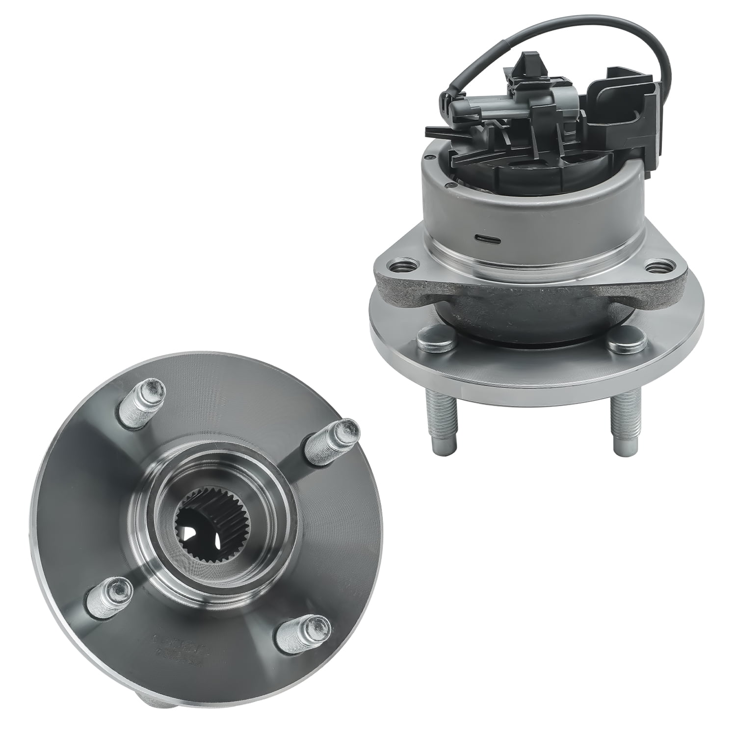 Detroit Axle - 2 Front Wheel Bearing Hubs for Chevrolet Cobalt Saturn ...