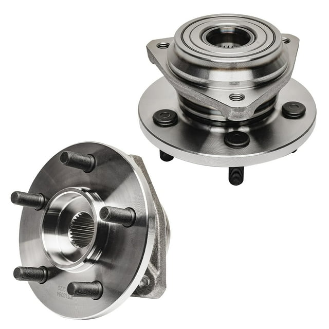 Detroit Axle - 2 Front Wheel Bearing Hubs for Jeep Grand Cherokee ...