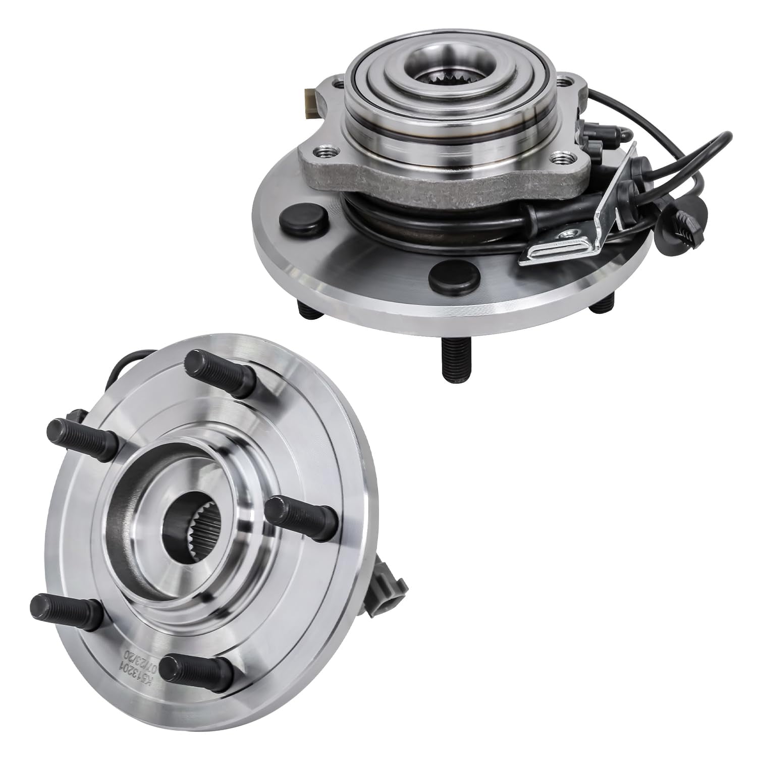 Detroit Axle - 2 Front Wheel Bearing Hubs for 2004 2005 2006 Chrysler ...