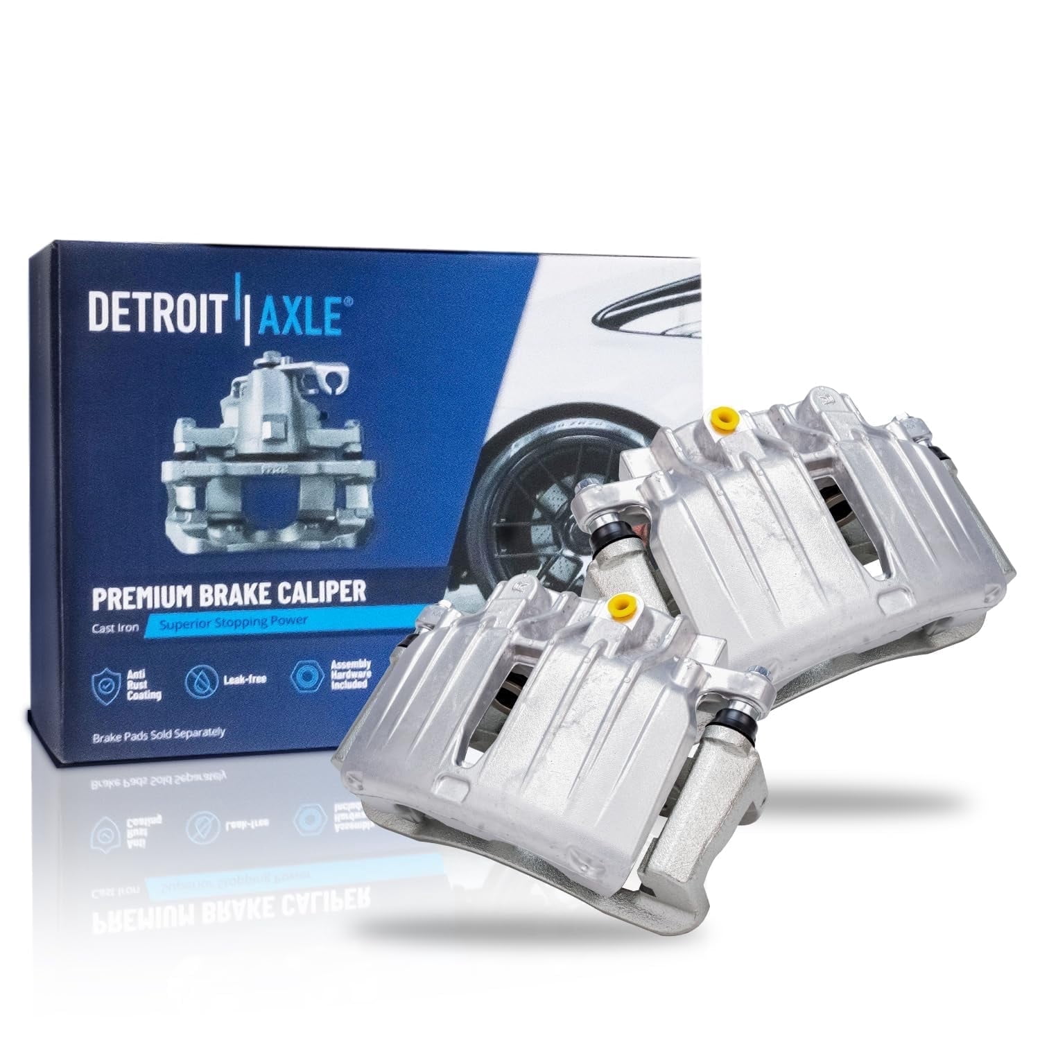 Detroit Axle - Rear 2pc Brake Calipers for Chevrolet Tahoe Avalanche ...