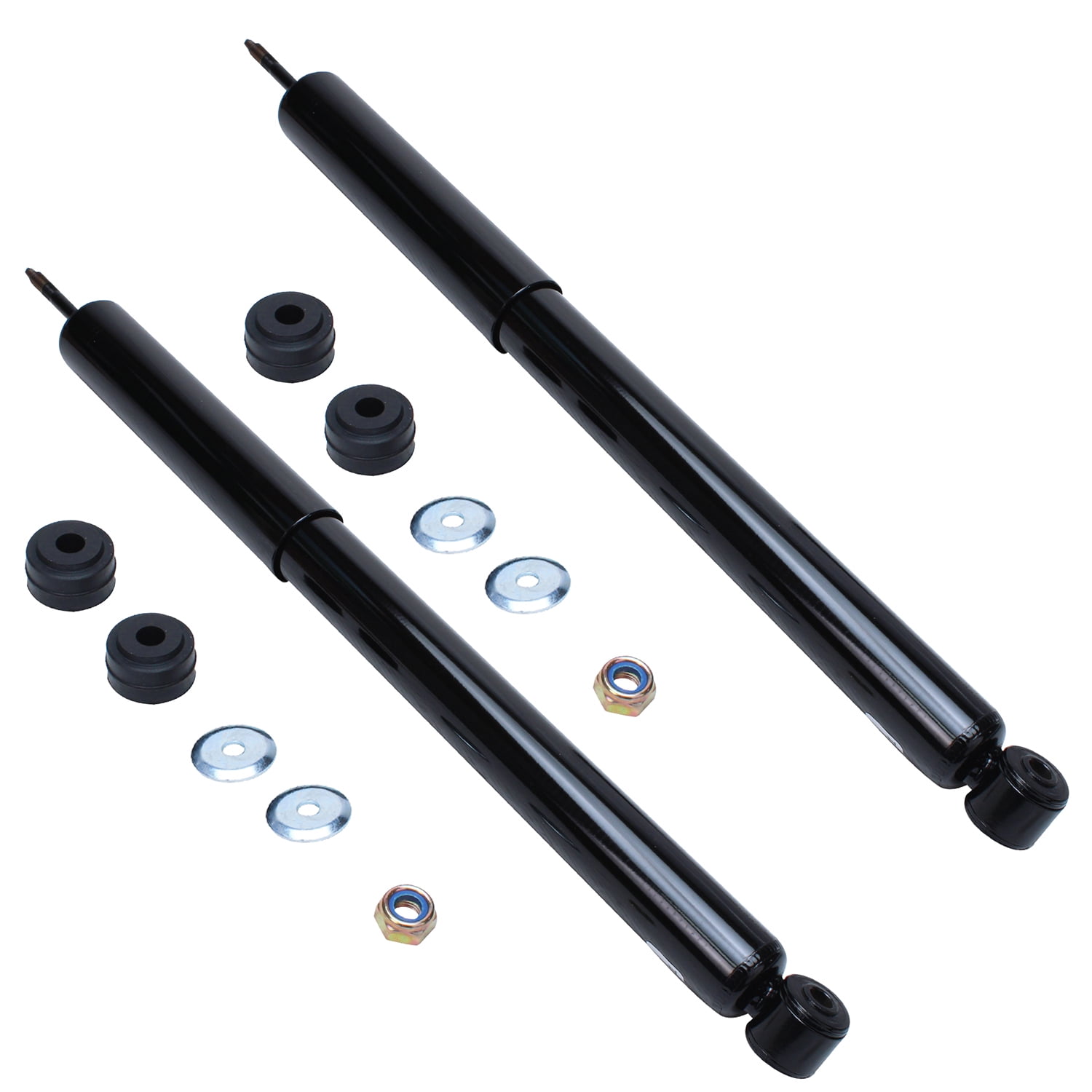 Detroit Axle - 2 Rear Shock Absorbers for 2000-2011 Ford Focus 2001 ...