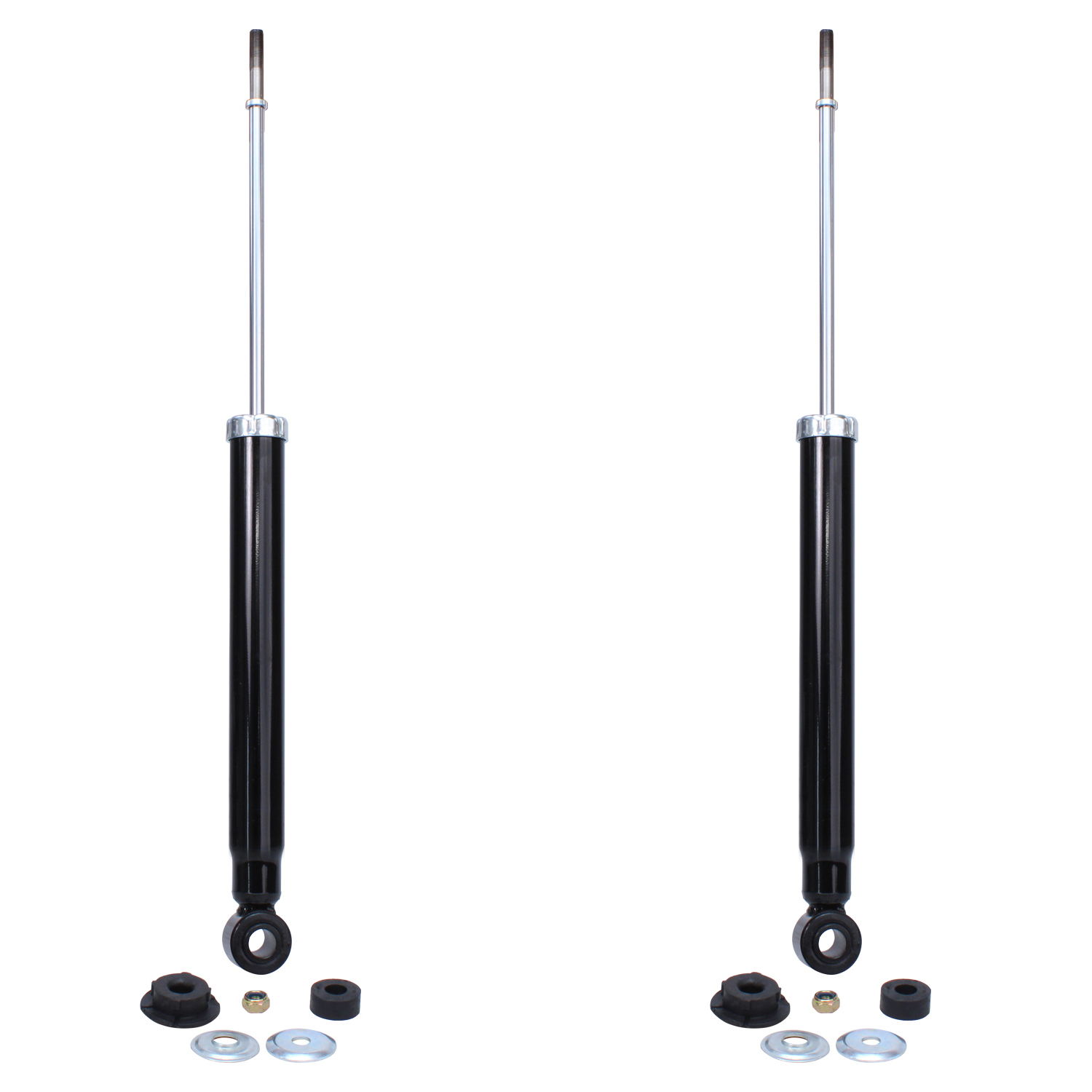 Front Shock Absorber Set 2 - Compatible with 2007 - 2021 Toyota Tundra ...