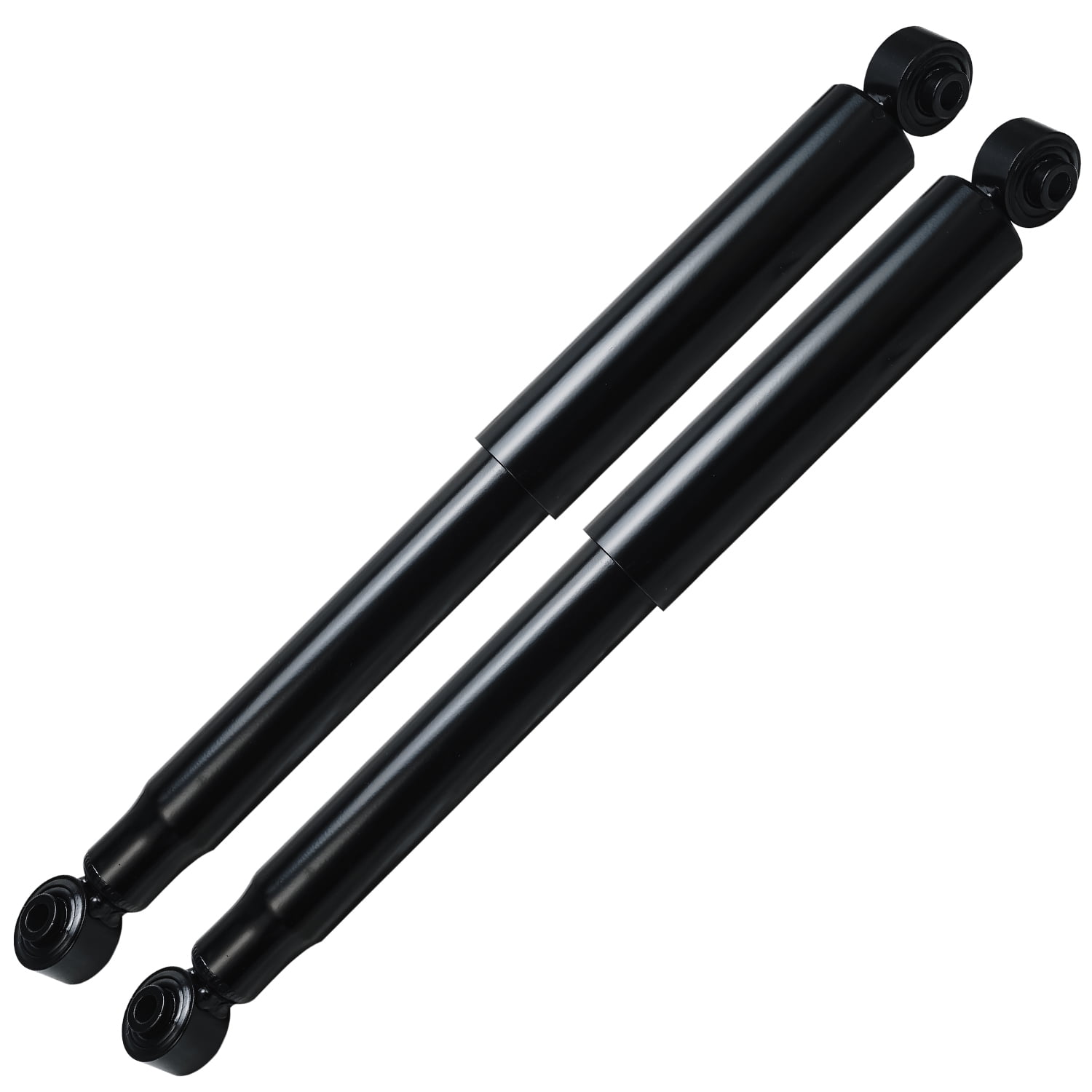Detroit Axle - 2 Rear Shock Absorbers Assembly for 2002-2012 Jeep ...