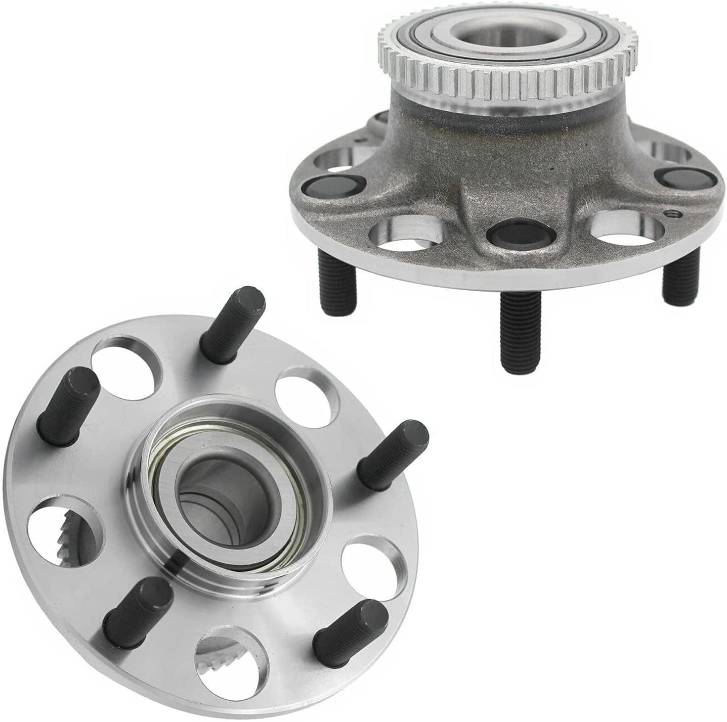 Detroit Axle - 2 Rear Wheel Bearing Hubs for 2003-2007 Honda Accord ...