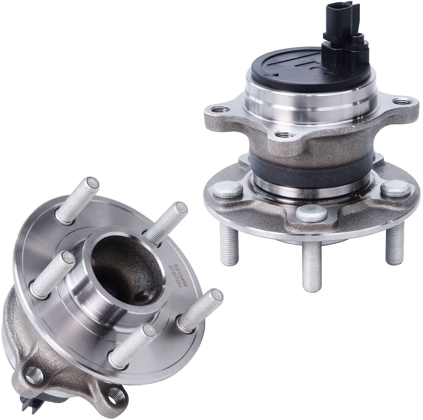 Detroit Axle - 2 Rear Wheel Bearing Hubs for 2012-2018 Ford Focus ...