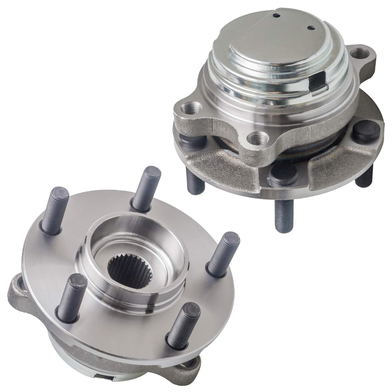Detroit Axle - 2 Rear Wheel Bearing Hubs for GMC Terrain Chevy Equinox ...