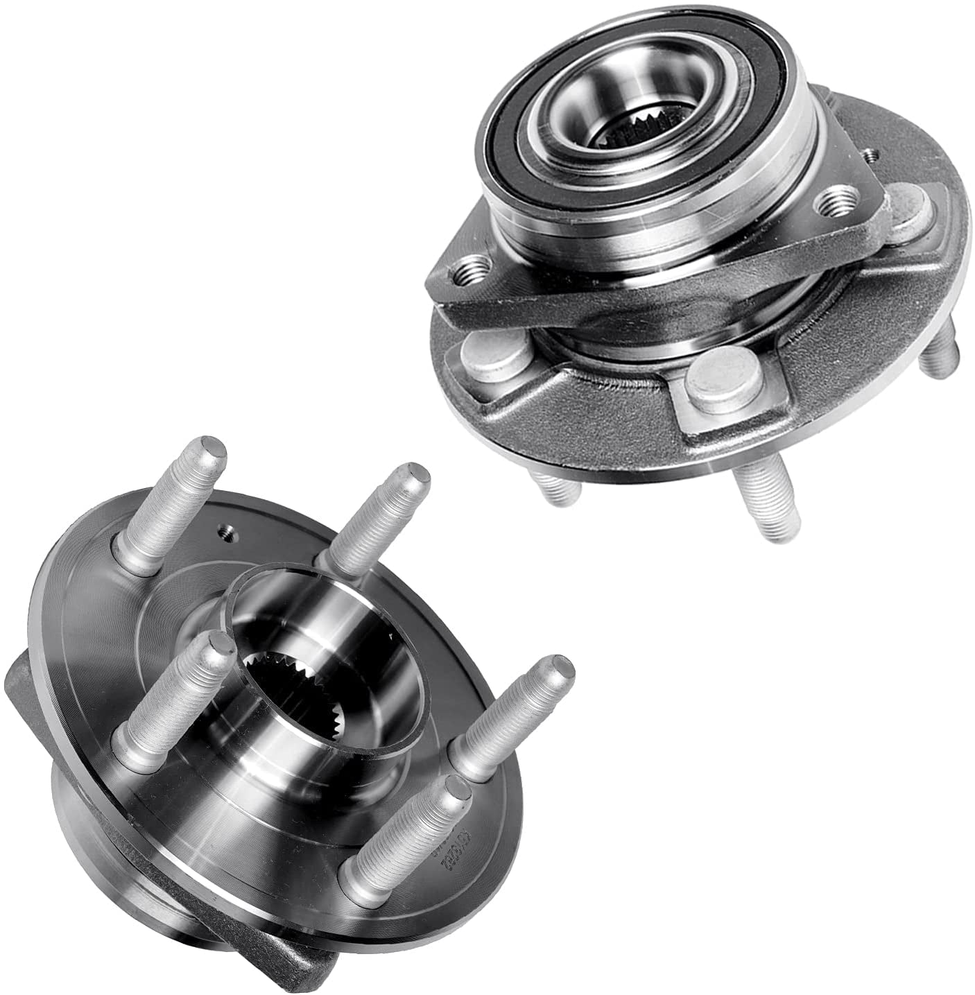 Detroit Axle - 2 Wheel Bearing Hubs for Chevrolet Camaro Impala ...