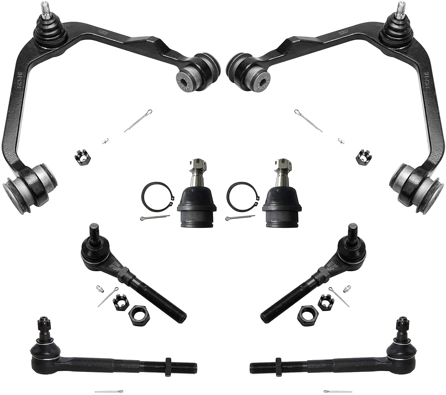 Detroit Axle - 2WD Front End 8pc Suspension Kit for Ford F-150 ...