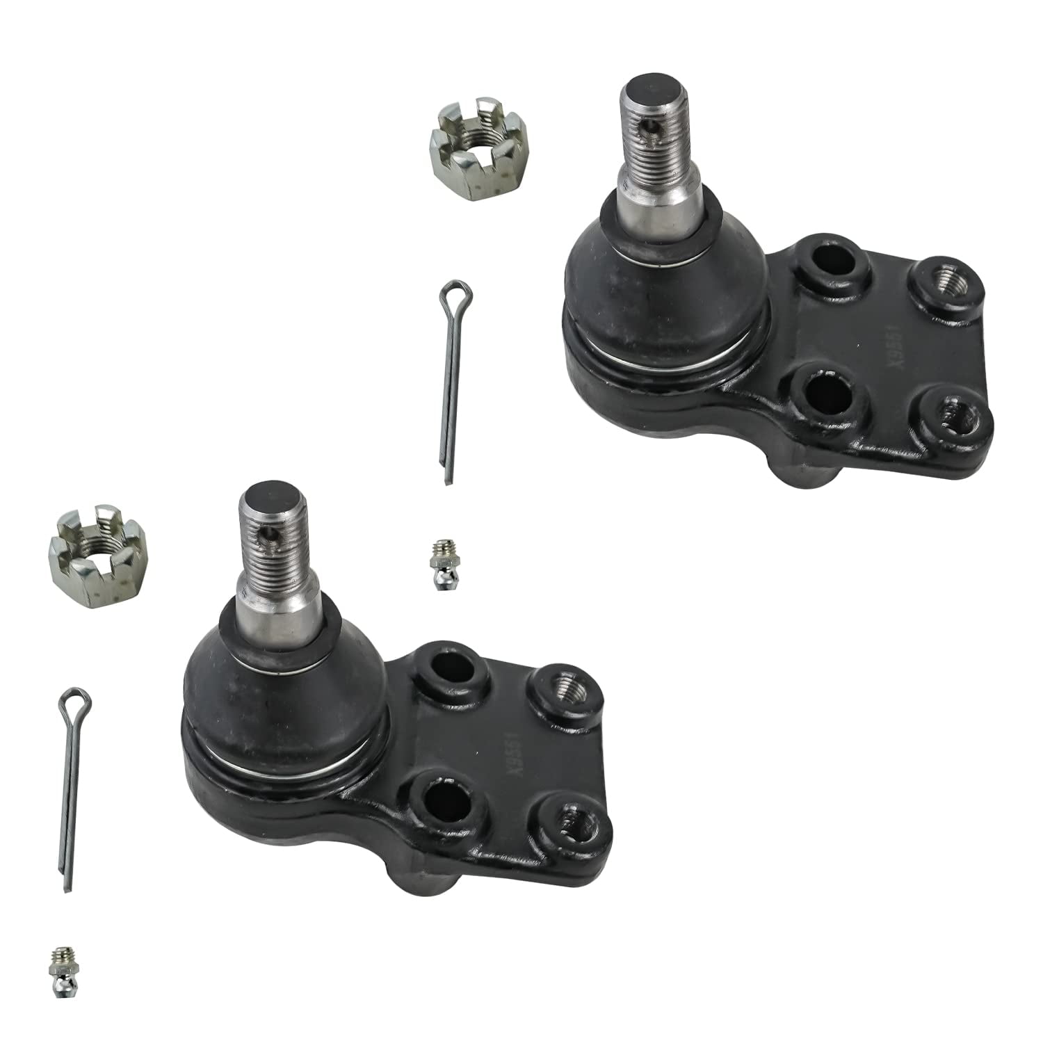 Detroit Axle - 2WD Front Lower Ball Joints Replacement for Chevrolet ...