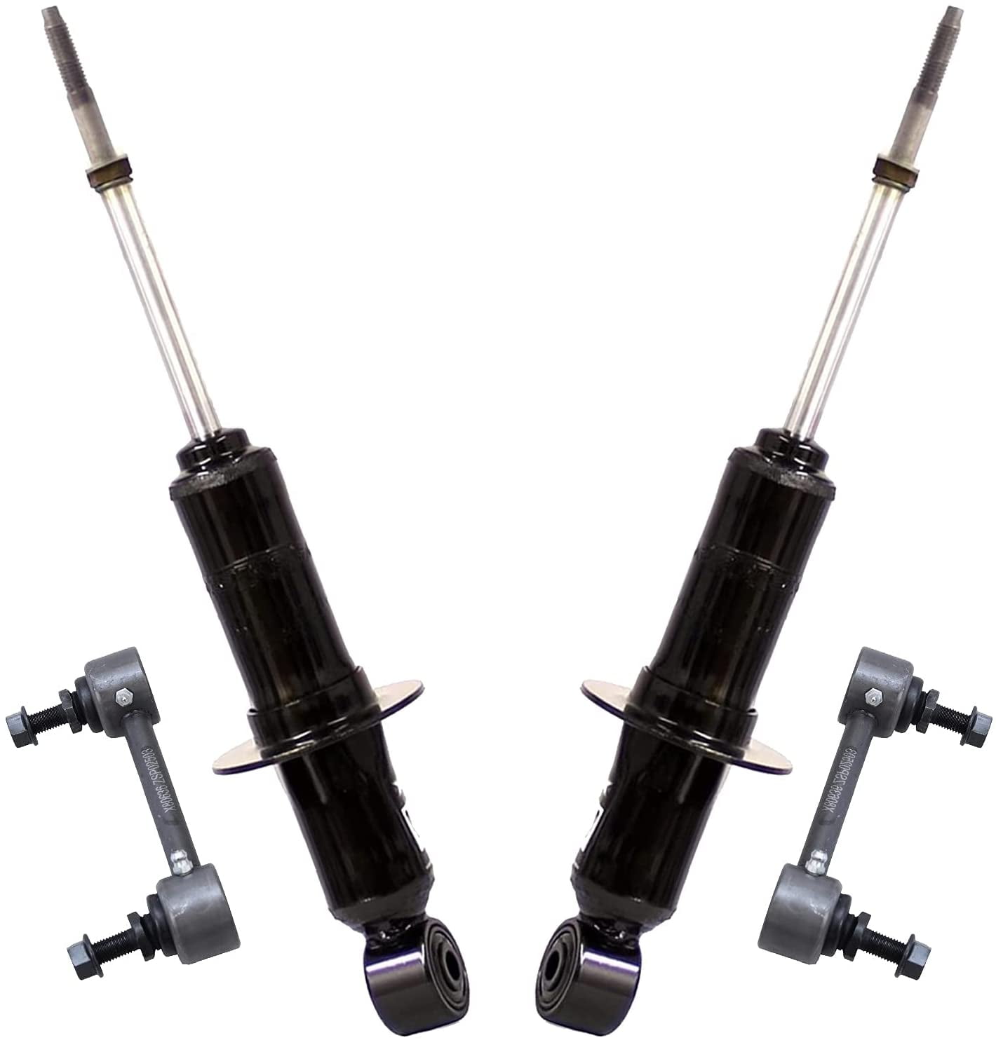 Detroit Axle - 2WD Front Shocks Kit for 2004-2012 Chevy Colorado GMC ...