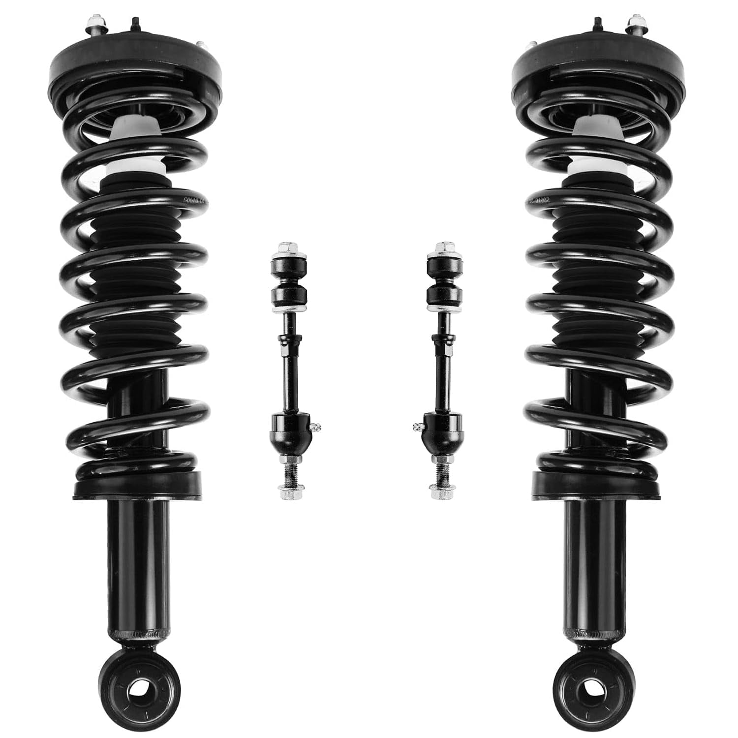 Detroit Axle - 2WD Front Struts Kit for 2005-2008 Ford F-150 Lincoln ...