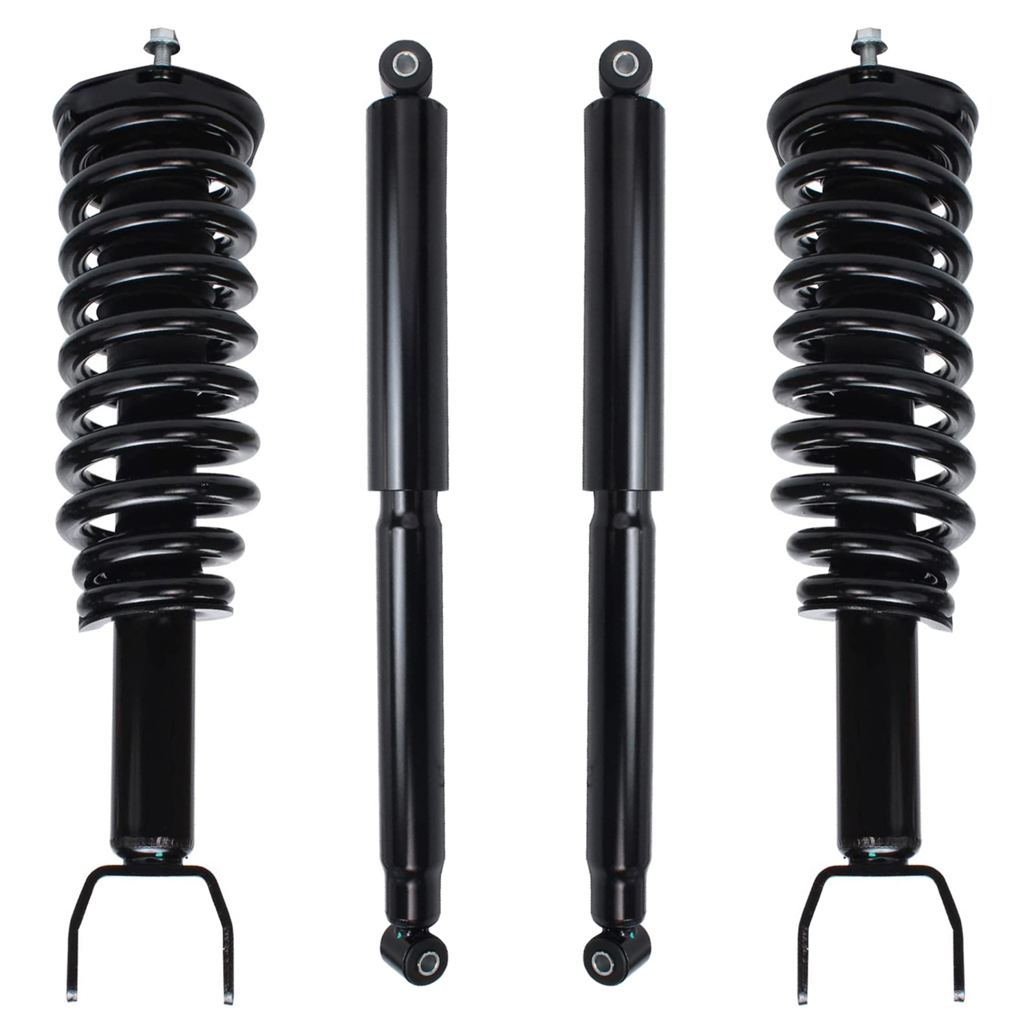 Detroit Axle - 2WD Front Struts Rear Shock Absorbers Replacement for ...