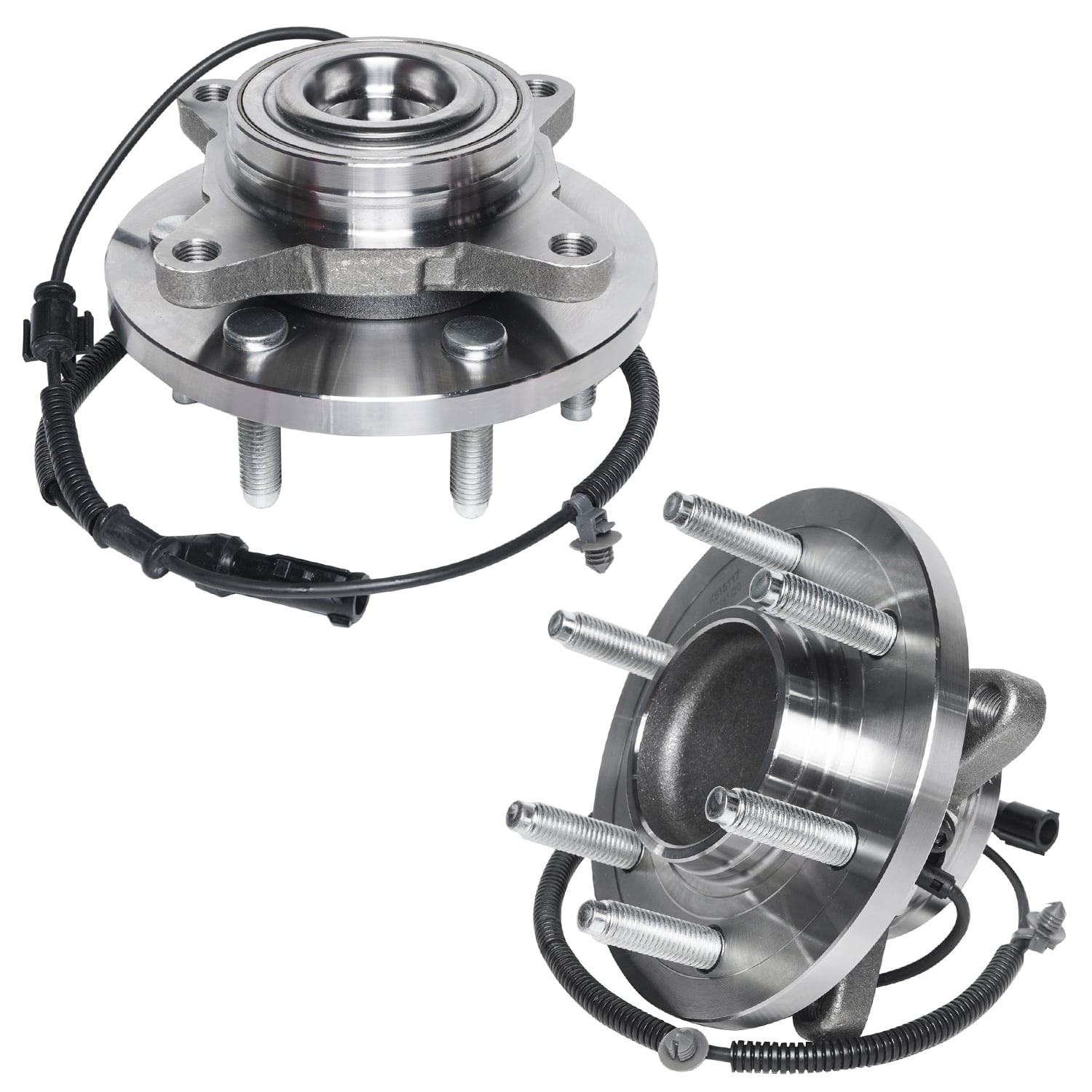 Detroit Axle - 2WD Front Wheel Bearing Hubs for 2009 2010 Ford F-150 ...