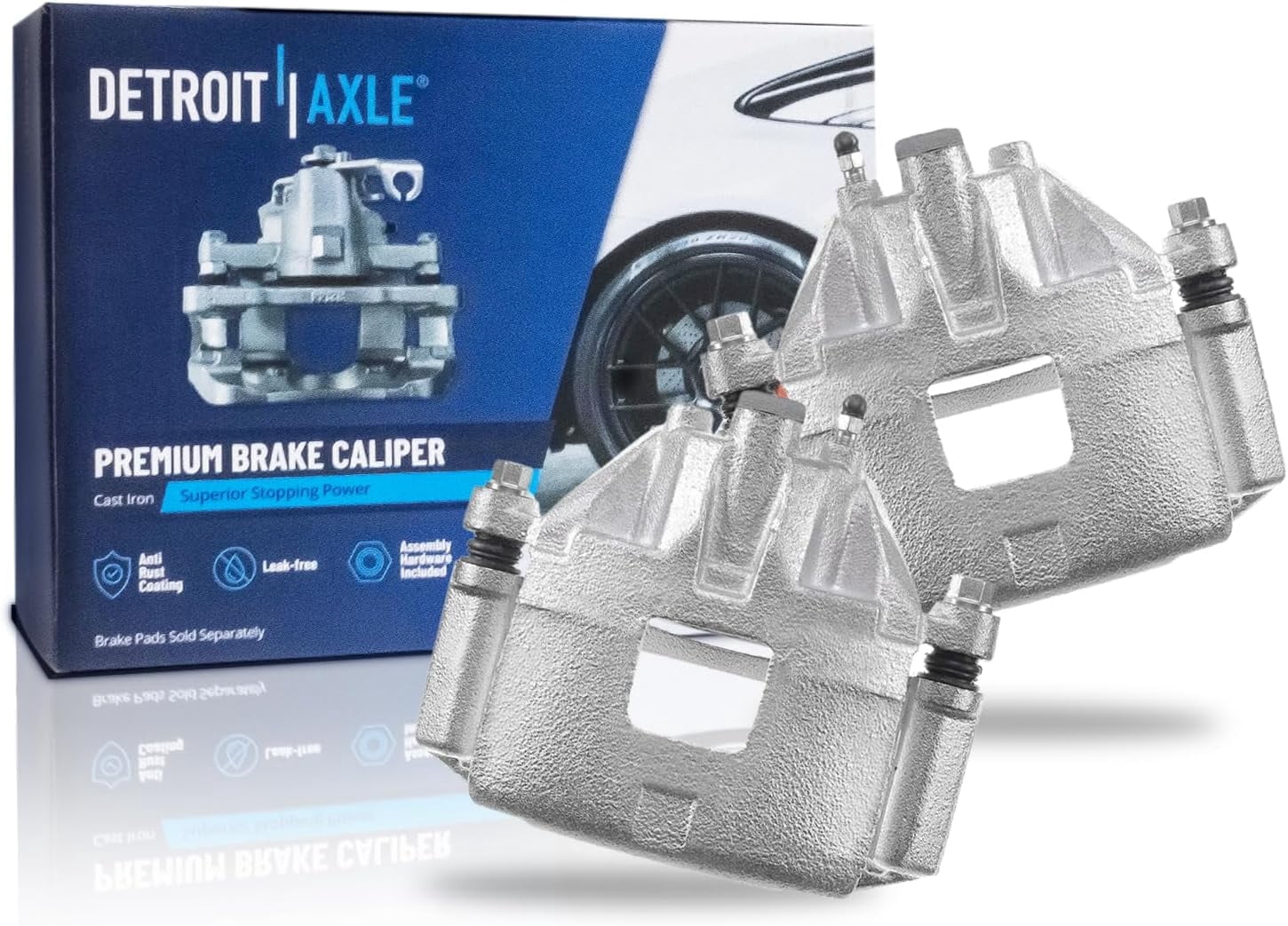 Detroit Axle - 2pc Front Brake Calipers for Buick Regal Century LeSabre ...