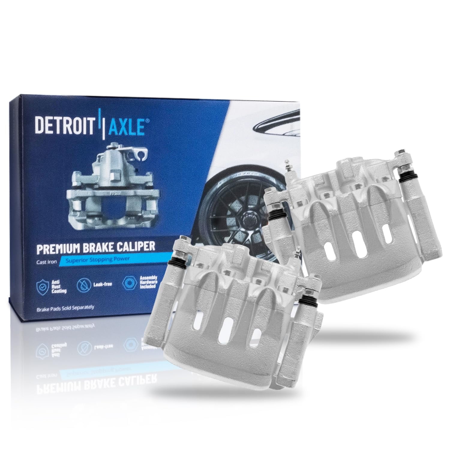 Detroit Axle - Front Brake Calipers for Lexus 93-05 GS300, 98-00 GS400 ...