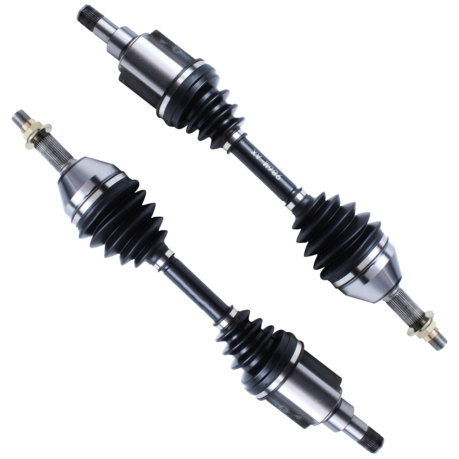 Detroit Axle - 2pc Front CV Axles for Chevrolet Cobalt Pontiac G5 G4 ...