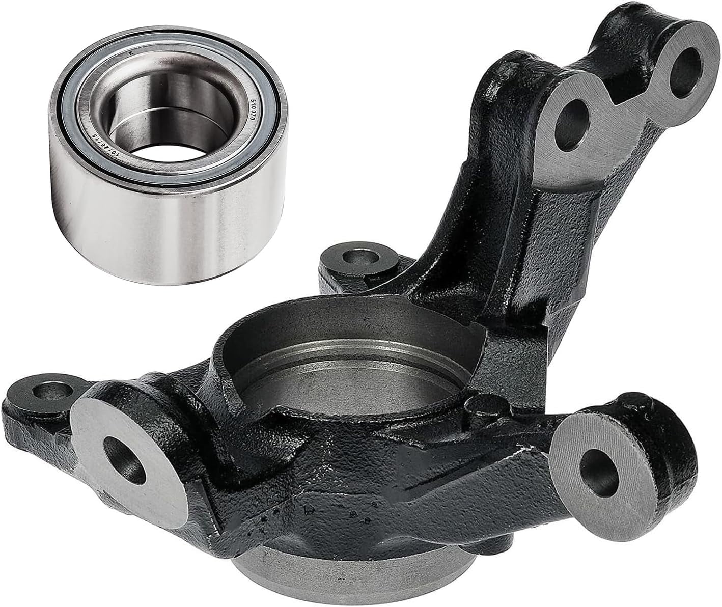 Detroit Axle - 2pc Front Loaded Steering Knuckle Kit for 2009-2019 ...