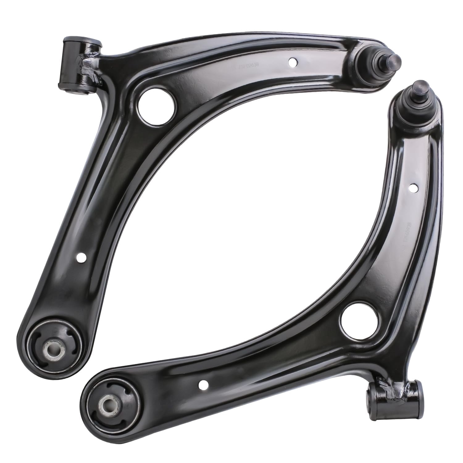 Detroit Axle - 2pc Front Lower Control Arms & Ball Joints for 2007-16 ...