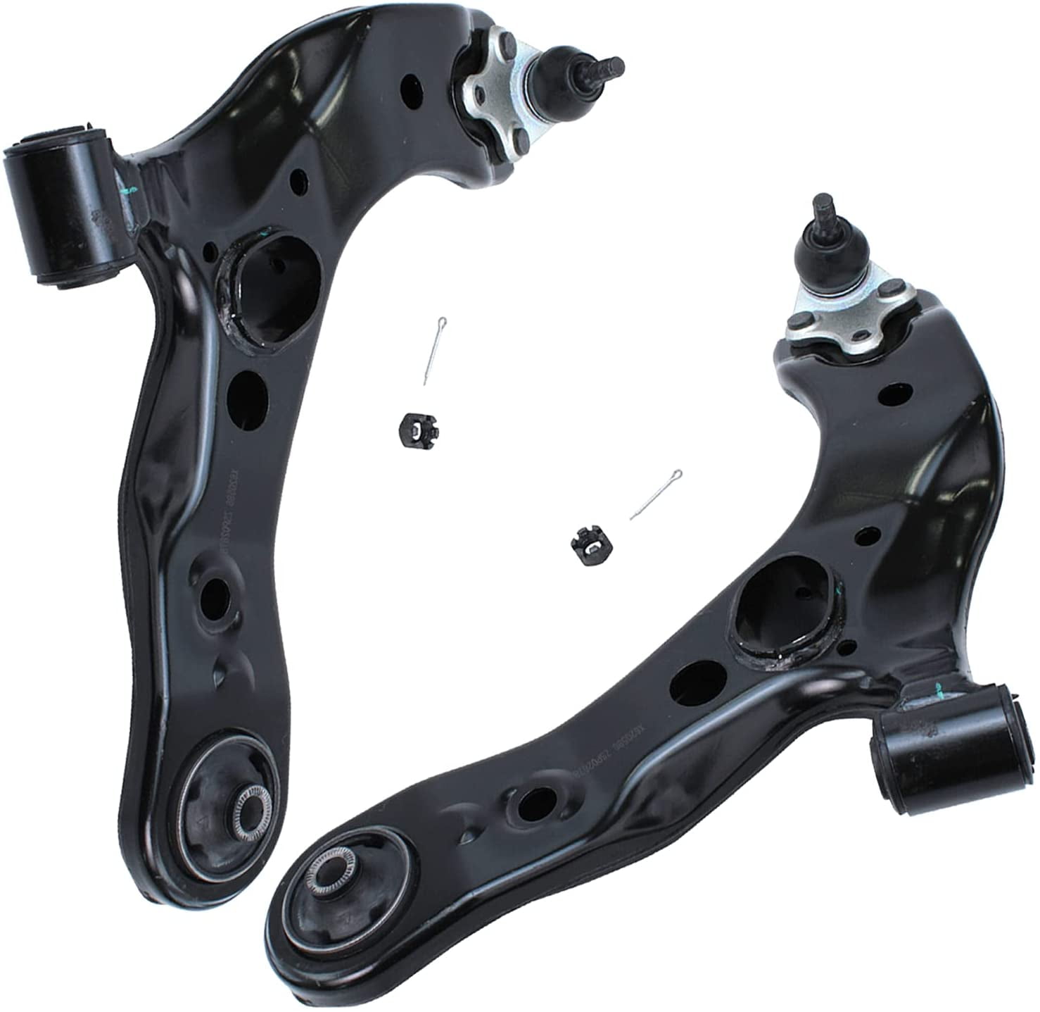 Detroit Axle - 2pc Front Lower Control Arms w/Ball Joints for Toyota ...