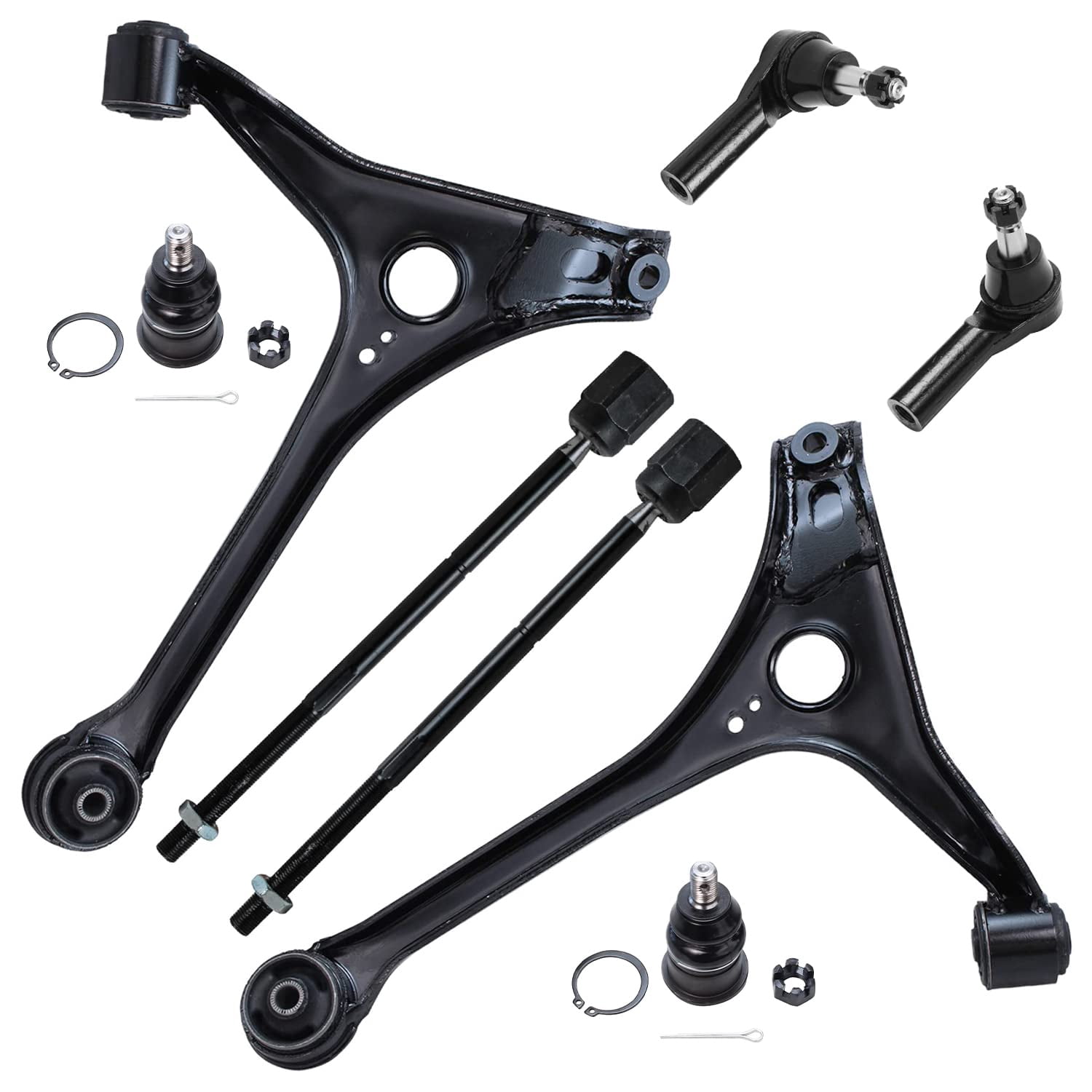 Detroit Axle Front End Kit for 1998-2007 Ford Taurus Mercury Sable, Control Arms, Ball Joints ...