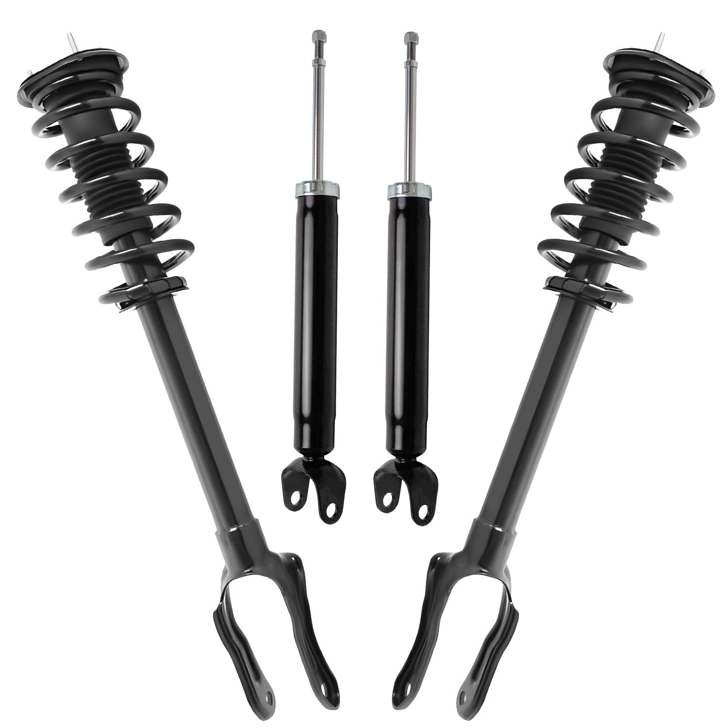 Detroit Axle - 3.6L Front Struts Rear Shocks for 11-15 Grand Cherokee ...