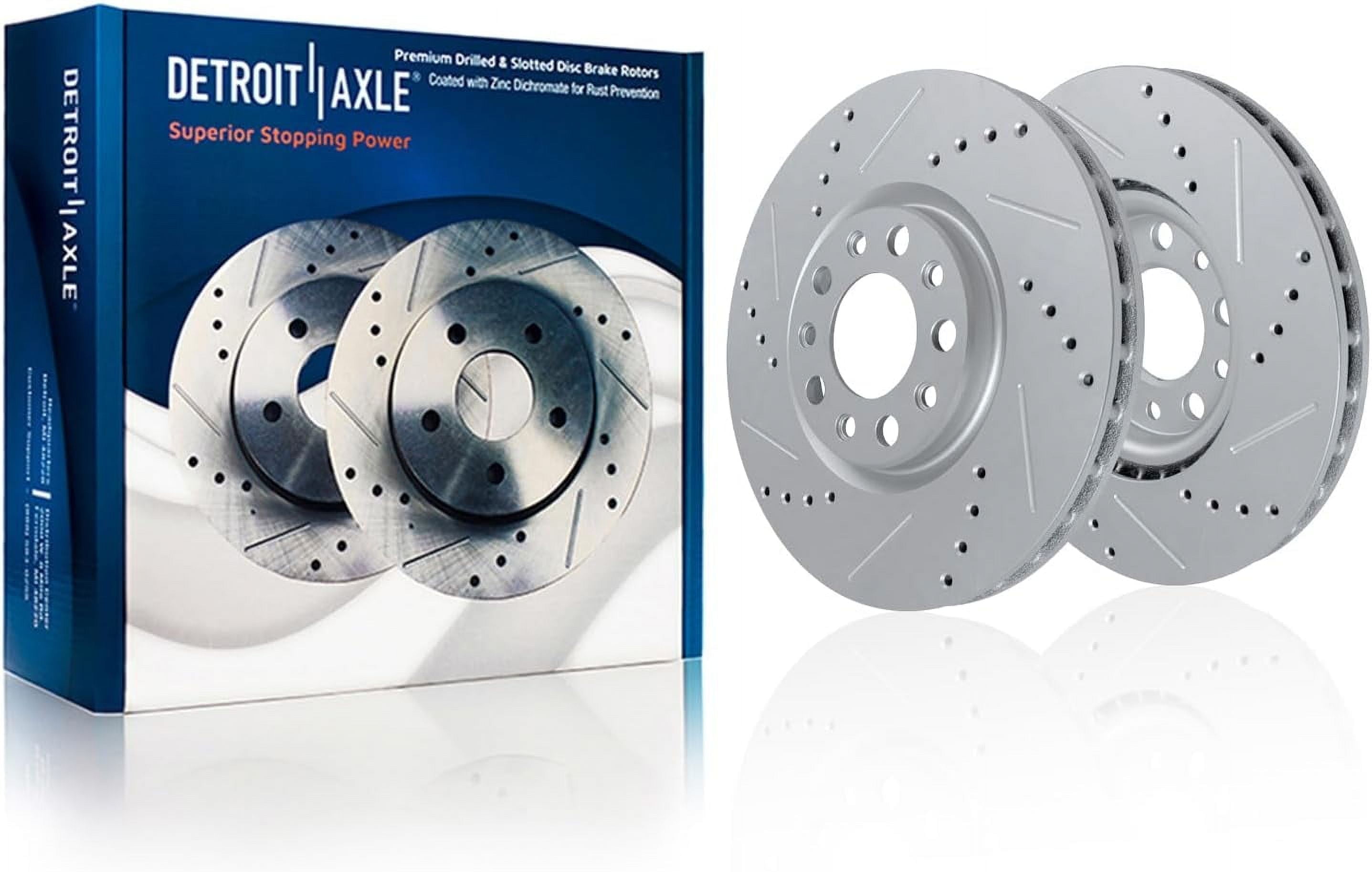 Detroit Axle - Front Brake Rotors for 18-21 Chevy Equinox GMC Terrain ...