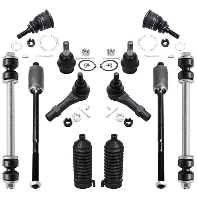Detroit Axle - 4.0L Front End Suspension Kit 12pc for Ford 2002-2003 ...