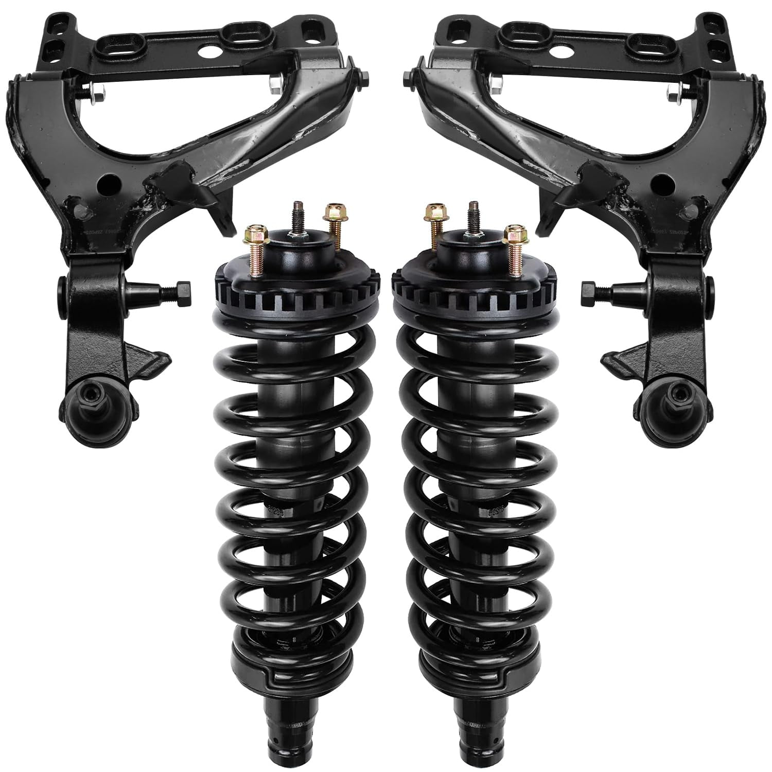 Detroit Axle - 4.2L Front End Suspension Kit for 04-07 Chevy ...