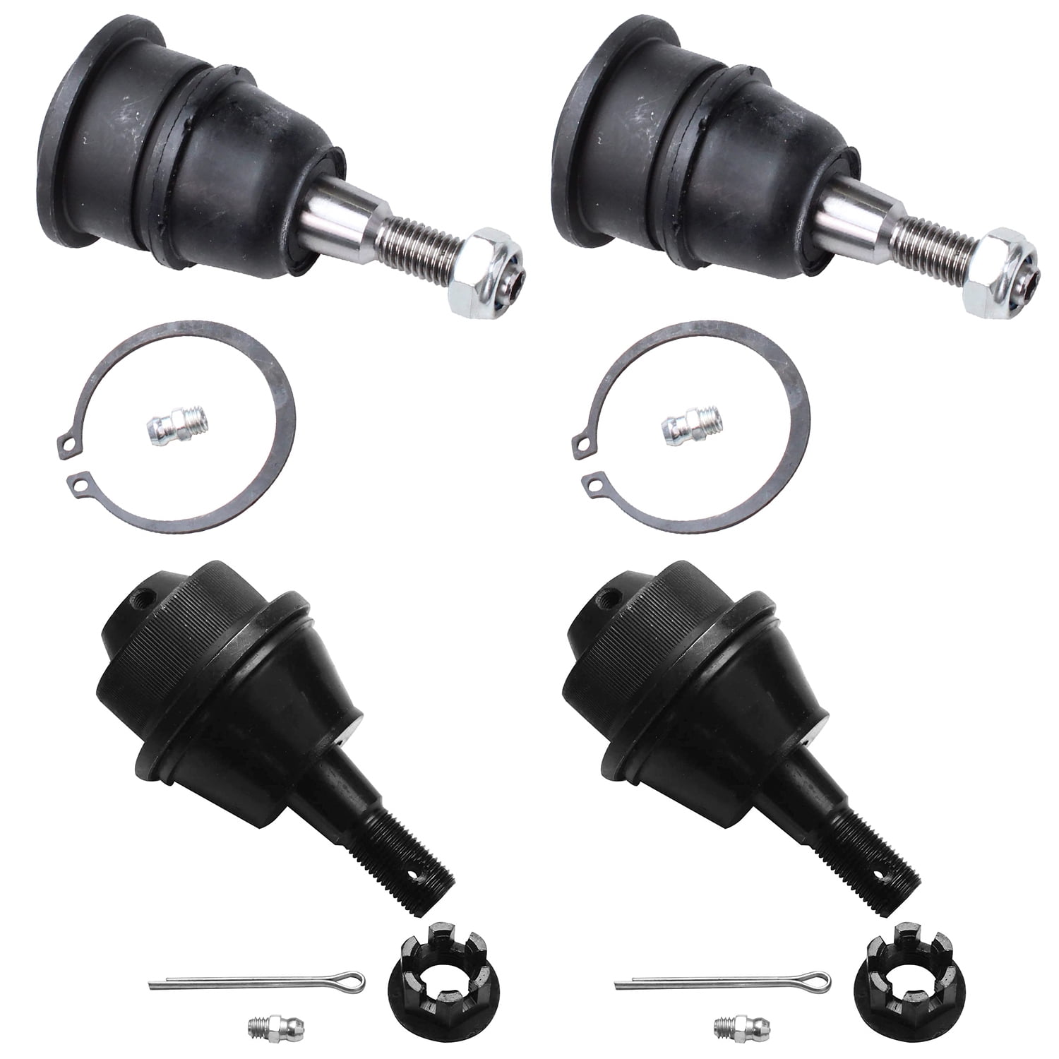 Detroit Axle - 4 Front Ball Joints for Chevrolet GMC Silverado Sierra ...
